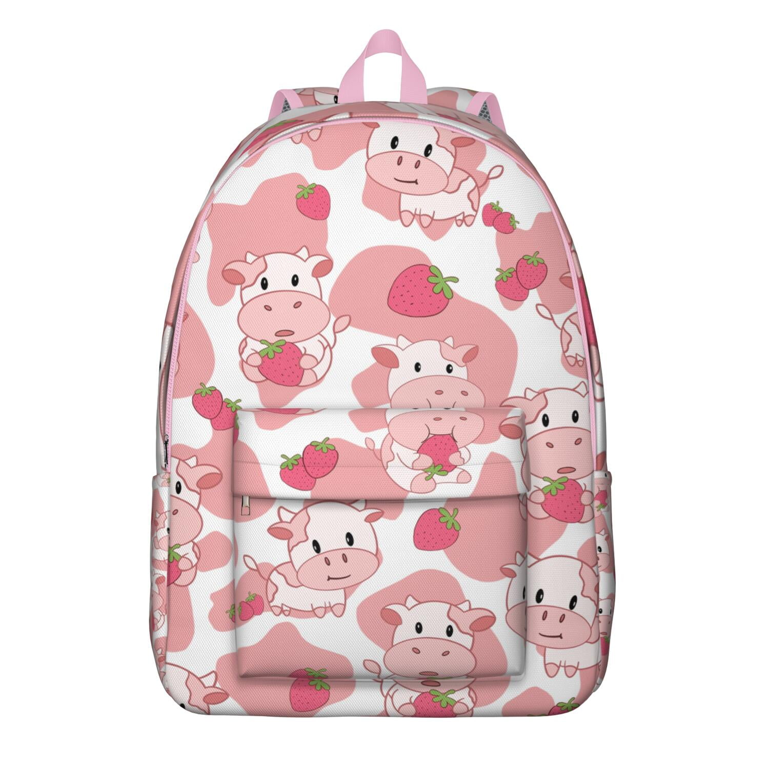 Buffalo Cow Lover Backpack – Highland Bull and Farm Cow Print Design ...