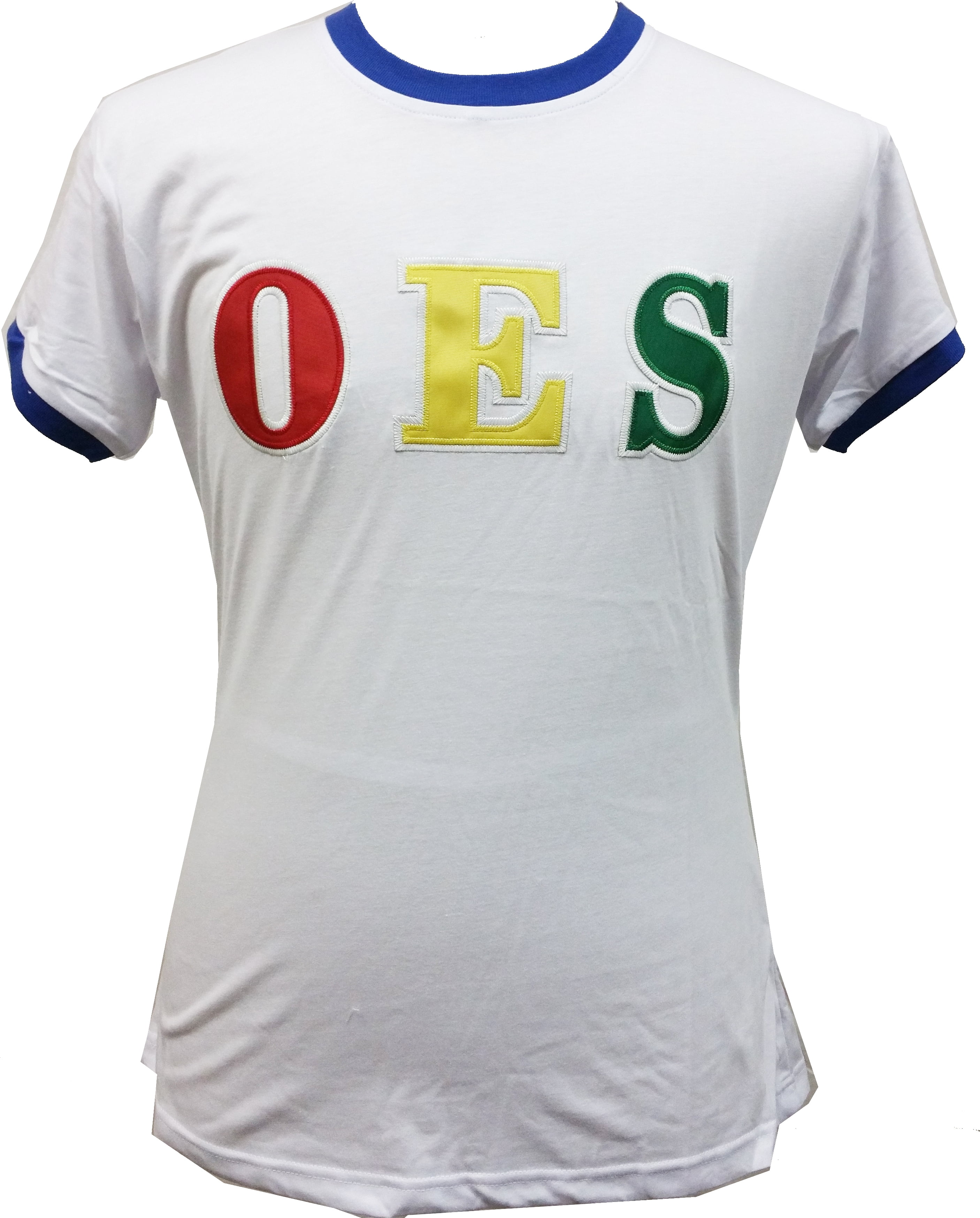 Buffalo Dallas Eastern Star Ringer T-Shirt [Short Sleeve - White - M ...