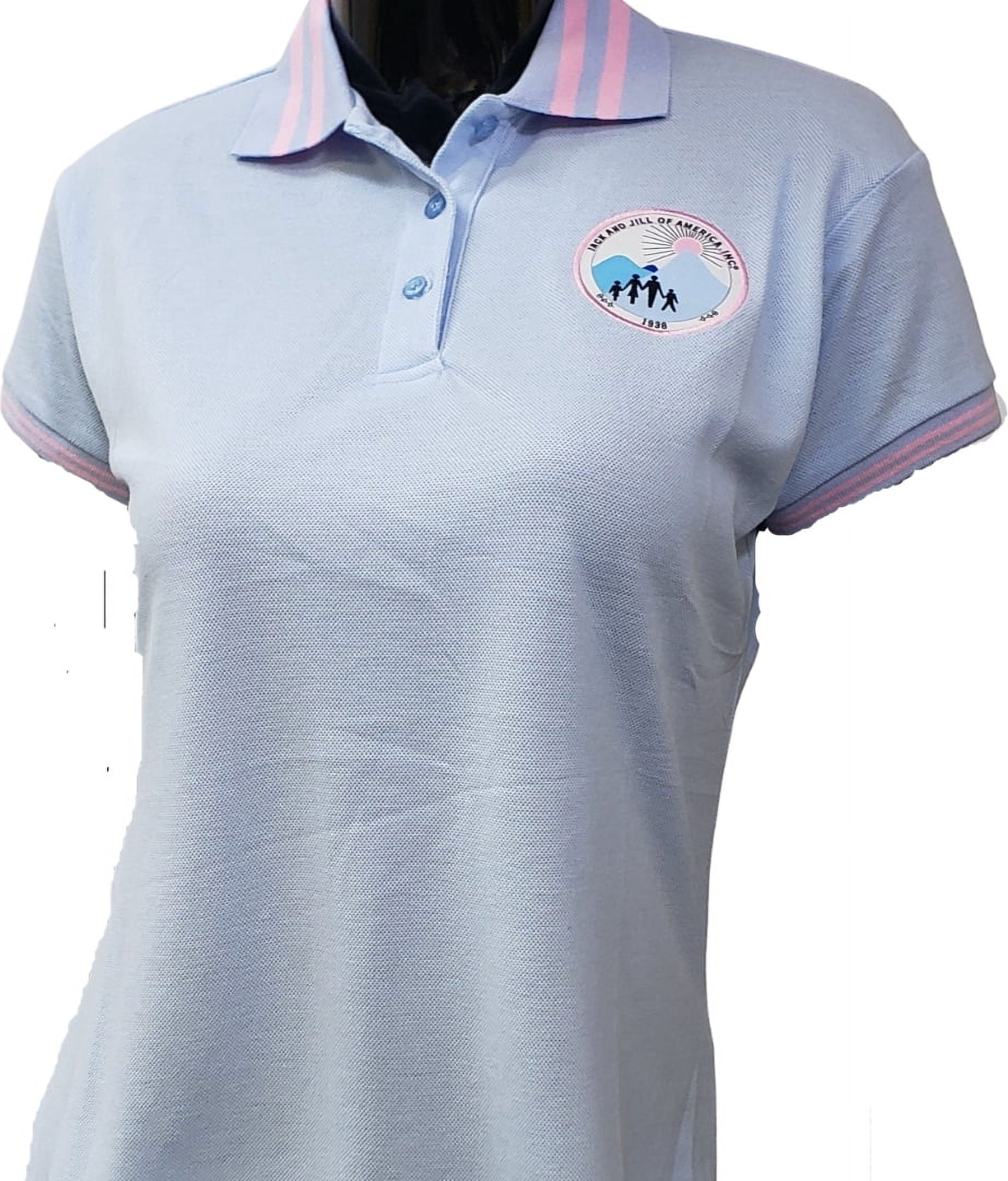 Buffalo Dallas Jack And Jill Of America Womens Polo Shirt [Short Sleeve ...