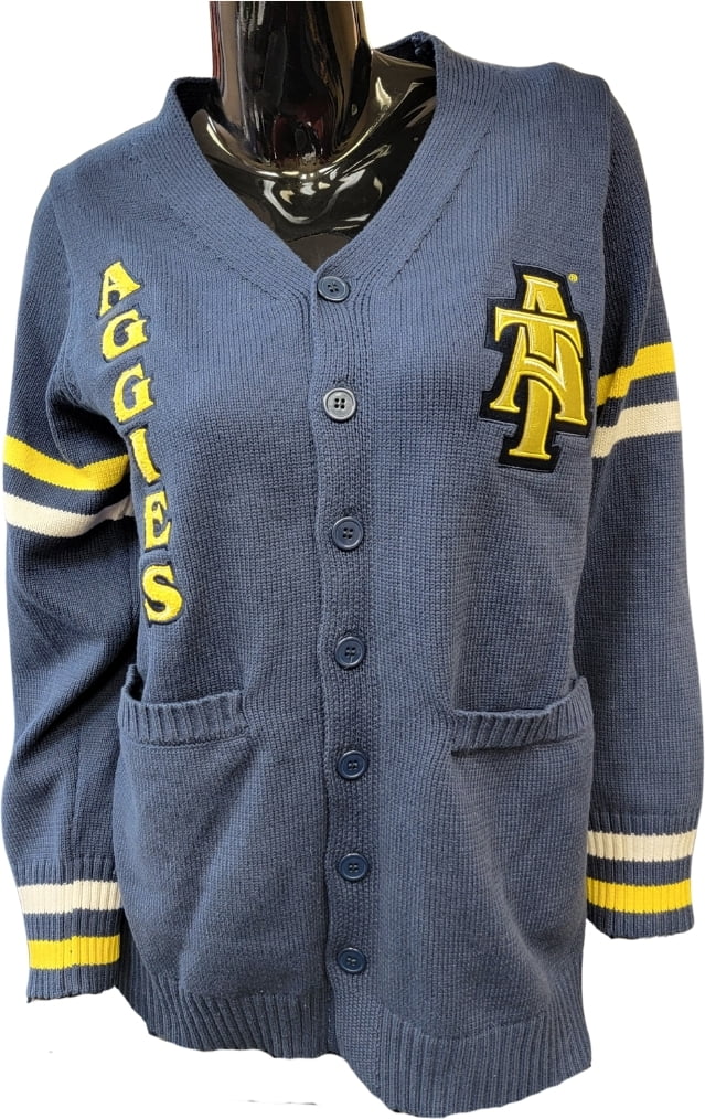 Buffalo Dallas North Carolina A&T Aggies Adult Unisex Varsity Cardigan ...