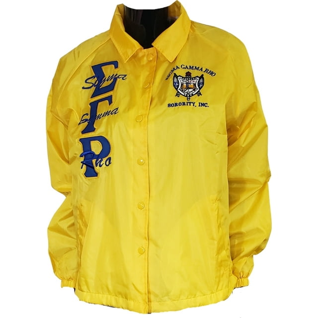 Buffalo Dallas Sigma Gamma Rho Crossing Line Jacket [Gold - L ... Buffalo Dallas Sigma Gamma Rho Crossing Line Jacket [Gold - L ...