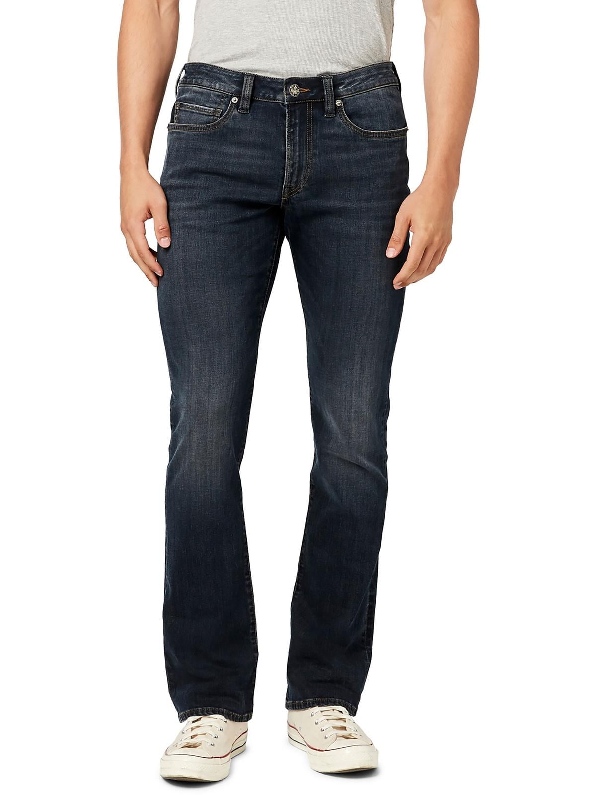 Buffalo David Bitton Mens Stretch Denim Bootcut Jeans - Walmart.com