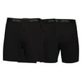 Buffalo David Bitton Men's Tagless, Stretch Knit Boxers 3-Pack | Black, XL - Walmart.com