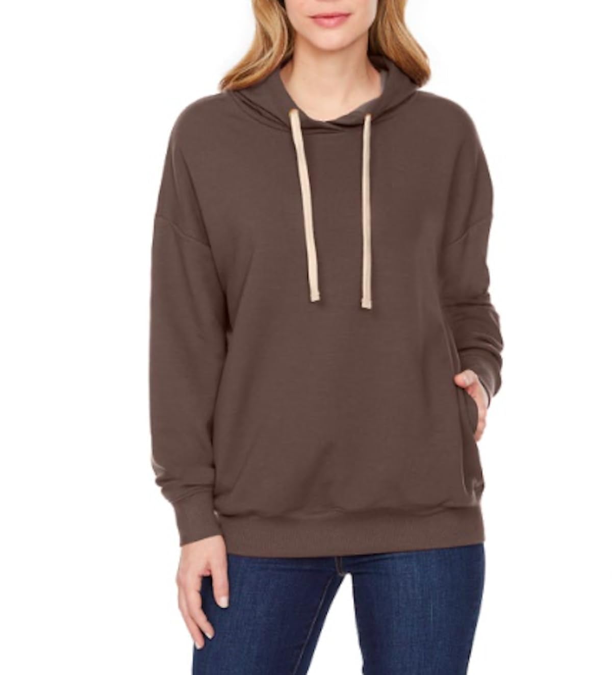 Buffalo David Bitton Women's Super Soft Pullover Hoodie with Side ...