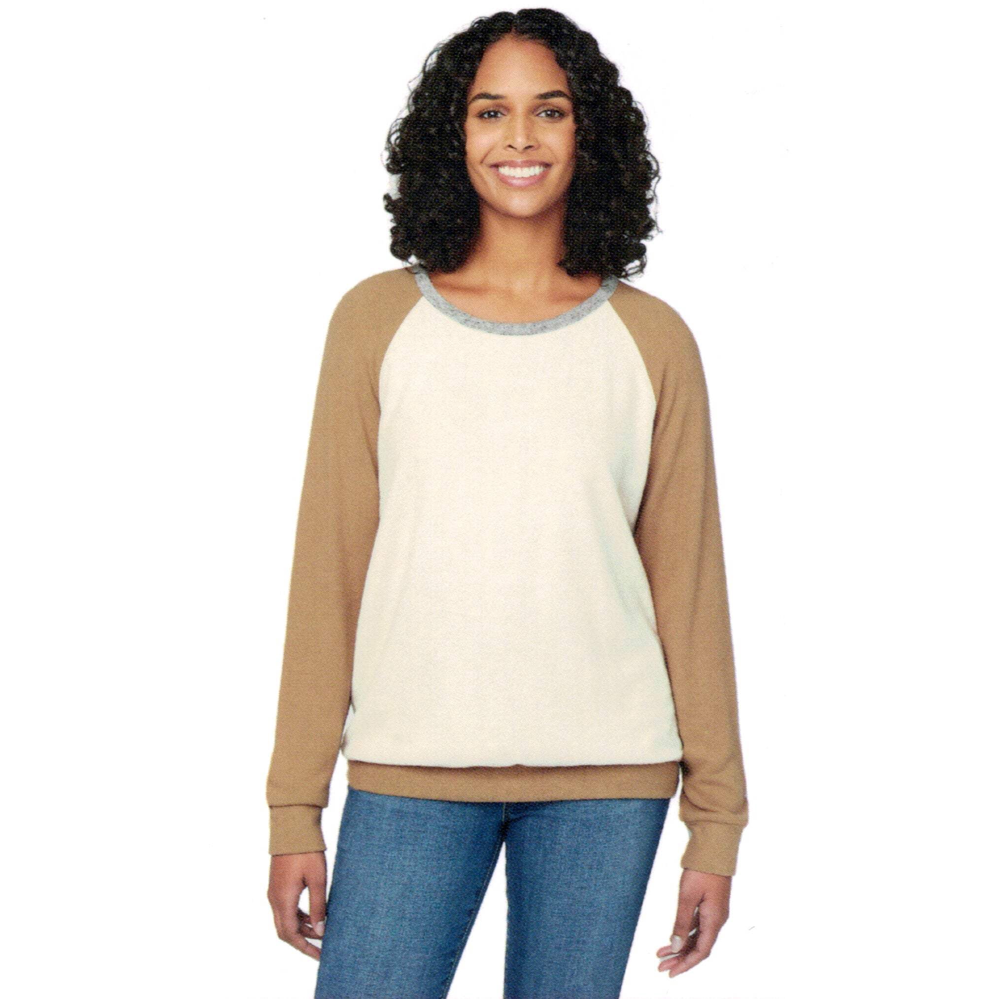 Buffalo David Bitton Womens Long Sleeve Cozy Top - Walmart.com
