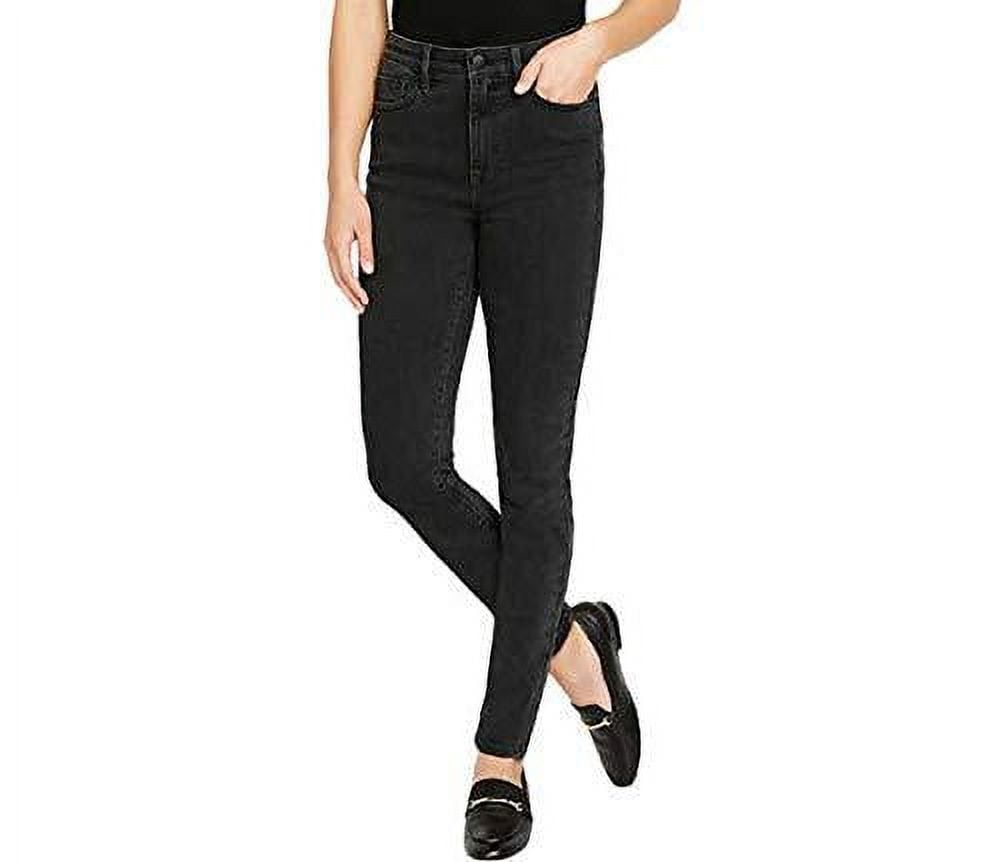 Buffalo David Bitton Womens Mollie High-Rise Stretch Skinny Jeans,Black ...