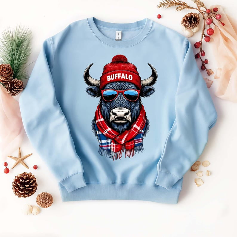 Buffalo Football Crewneck Sweatshirt, Game Day Shirt for Bills Fans ...