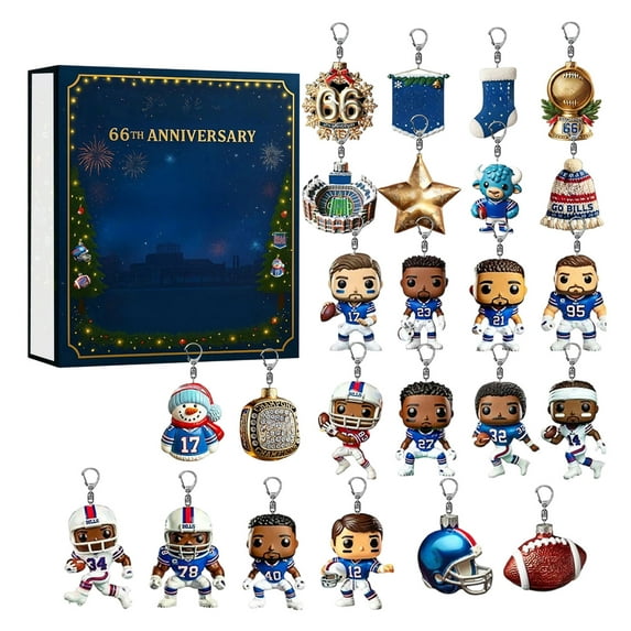 Buffalo Football Team 66th Anniversary Advent Calendar 2025, 24 Days ...