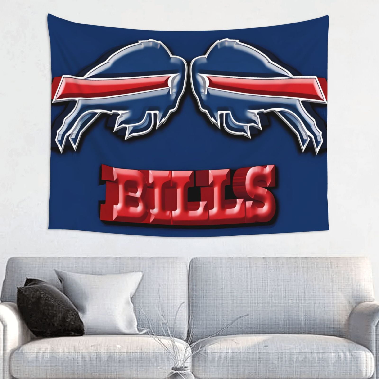 Buffalo Football Team Interior Decor Wall Tapestry 29x37 inches, Home ...