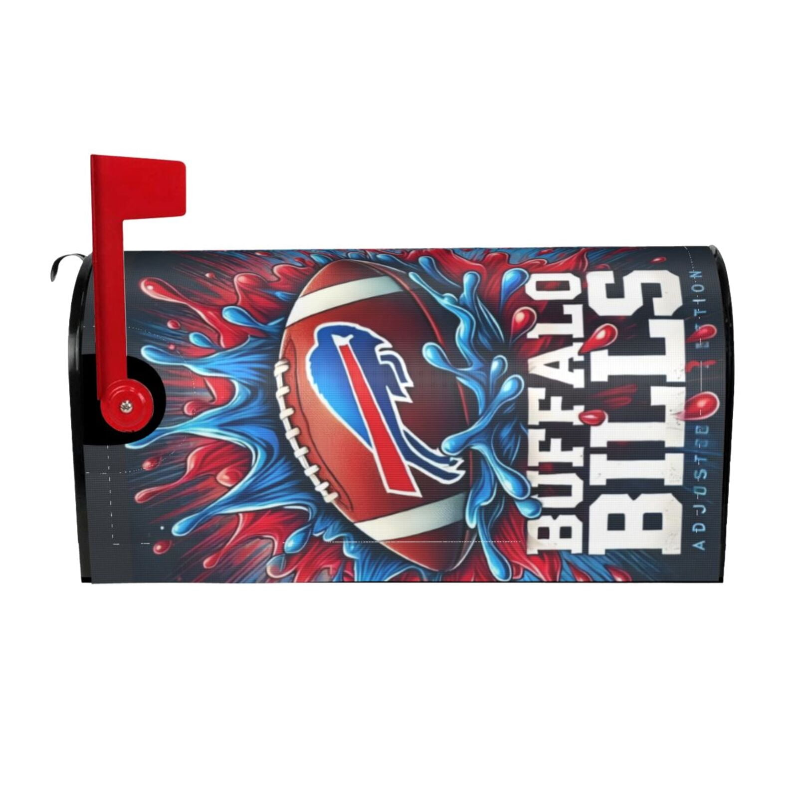 Buffalo Football Team Welcome Magnetic Mailbox Cover, Easy to Install ...