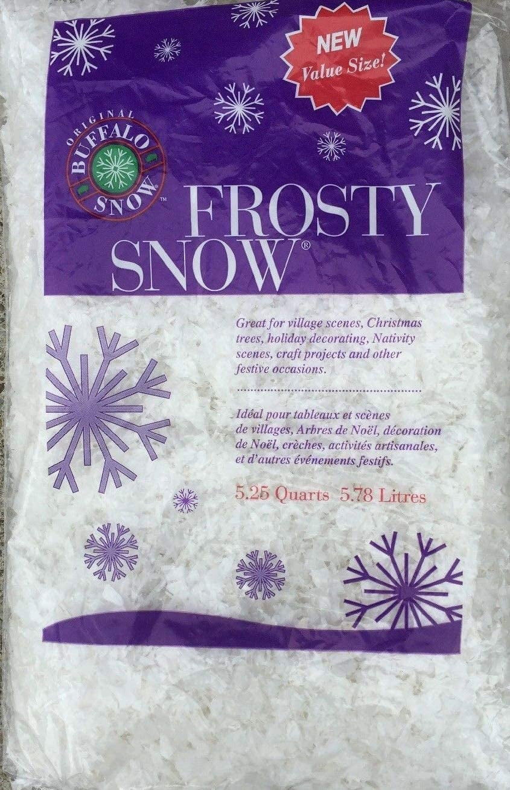 Buffalo Frosty Snow Flakes Polyethylene 1 pk - Walmart.com