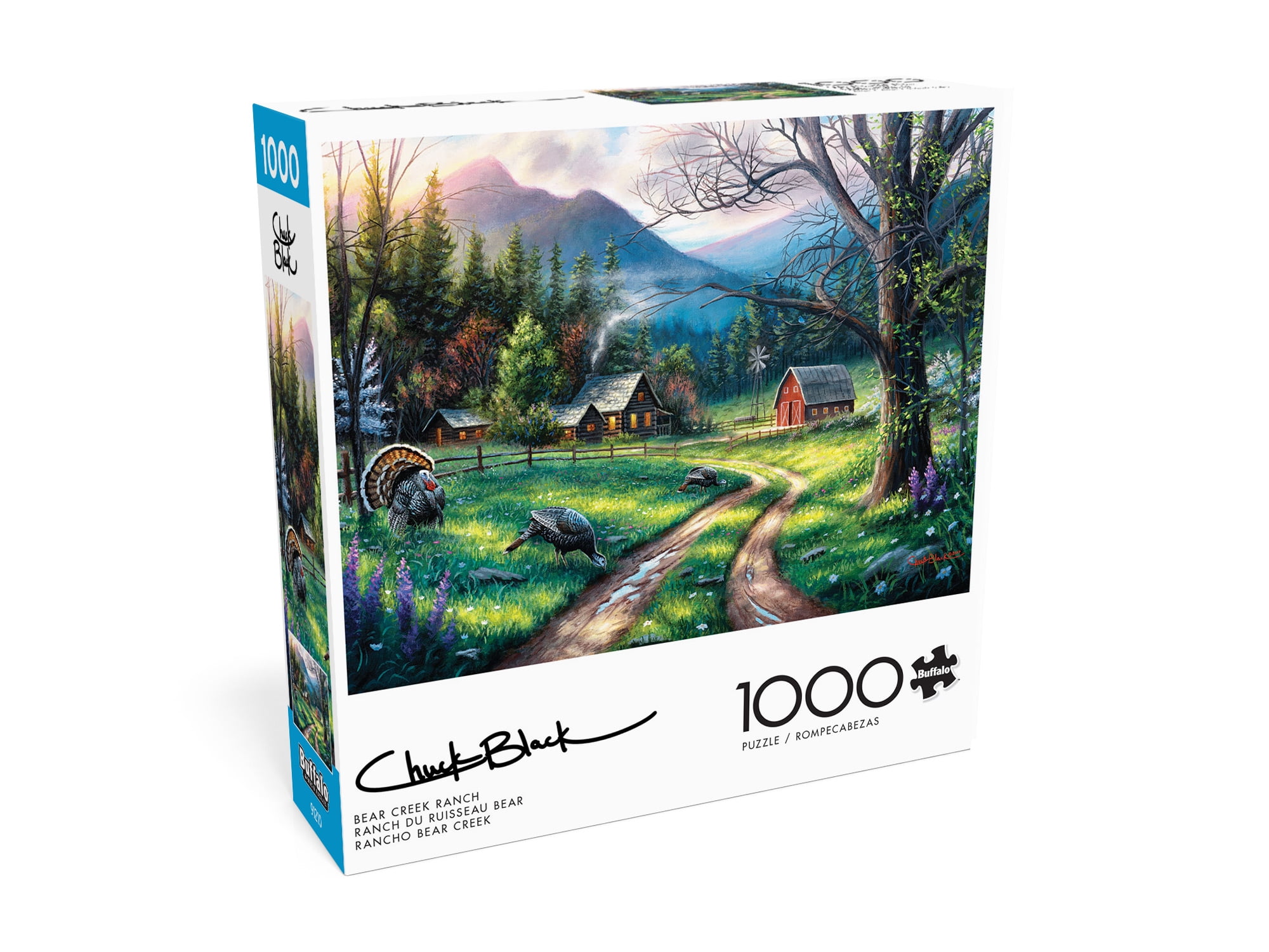 Buffalo Games 1000-Piece Bear Creek Ranch Country Wildlife Jigsaw ...