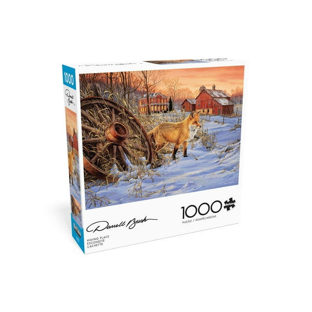 Buffalo Games 1000-Piece Darrell Bush Hiding Place Adult Interlocking ...