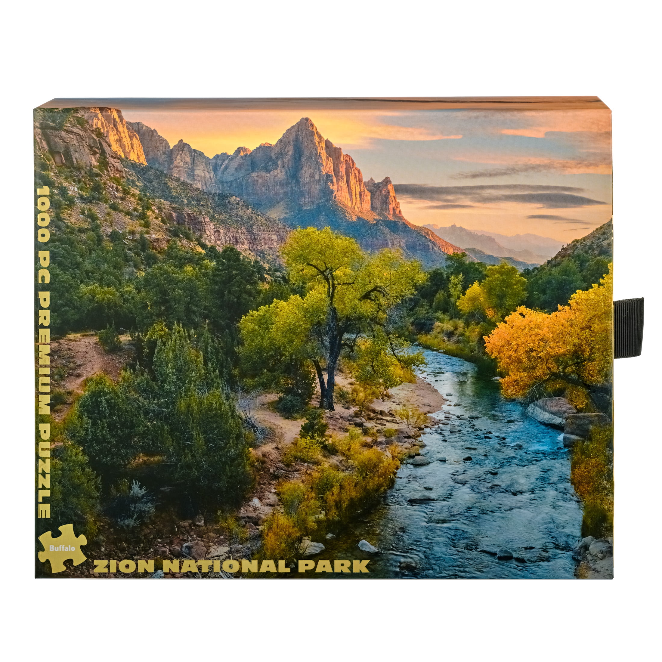 Buffalo Games 1000-Piece Gold Zion National Park Interlocking Jigsaw ...