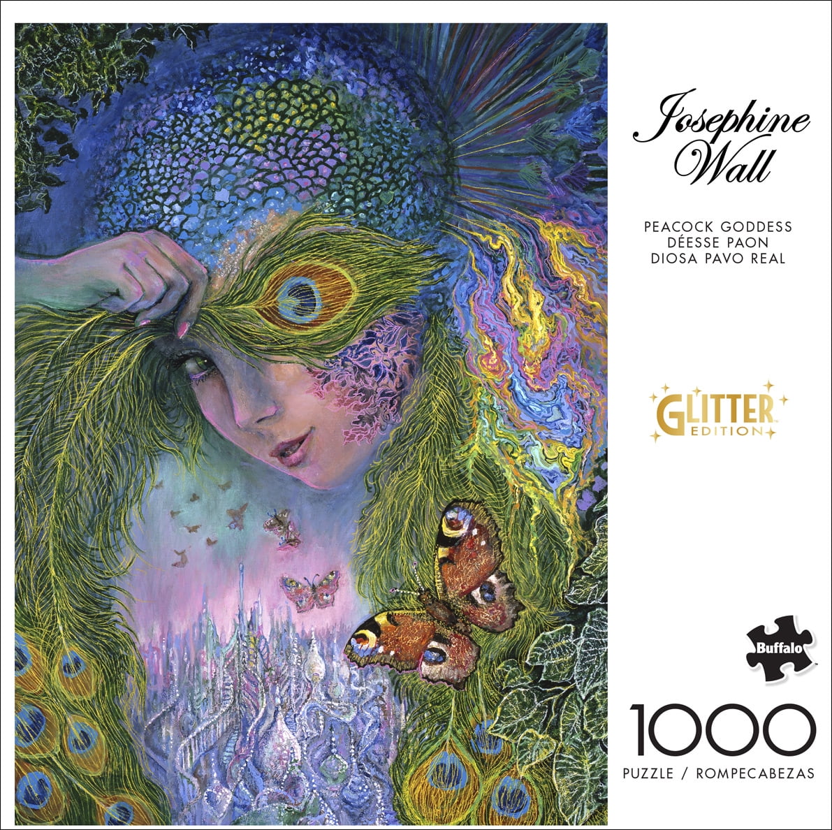 Buffalo Games Peacock Goddess Jigsaw Puzzle - 1000-Piece Fun - Walmart.com