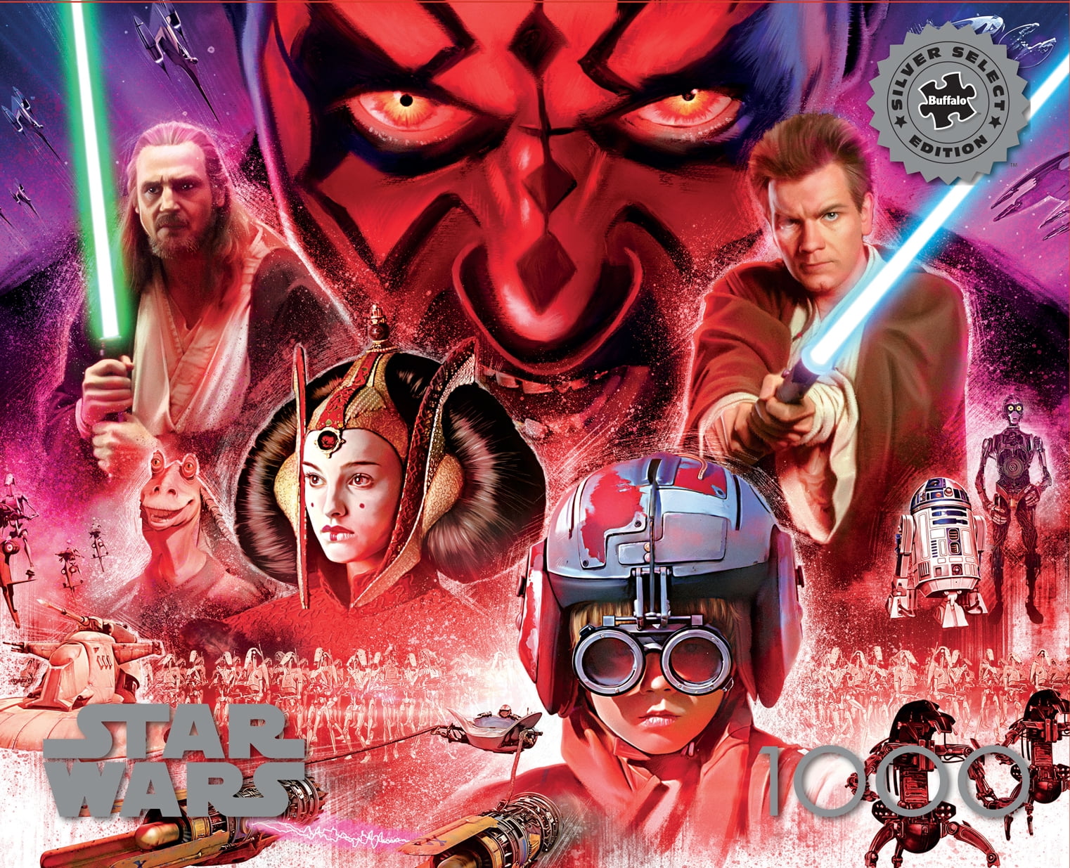 Buffalo Games 1000-Piece Silver Select Star Wars Your Focus ...