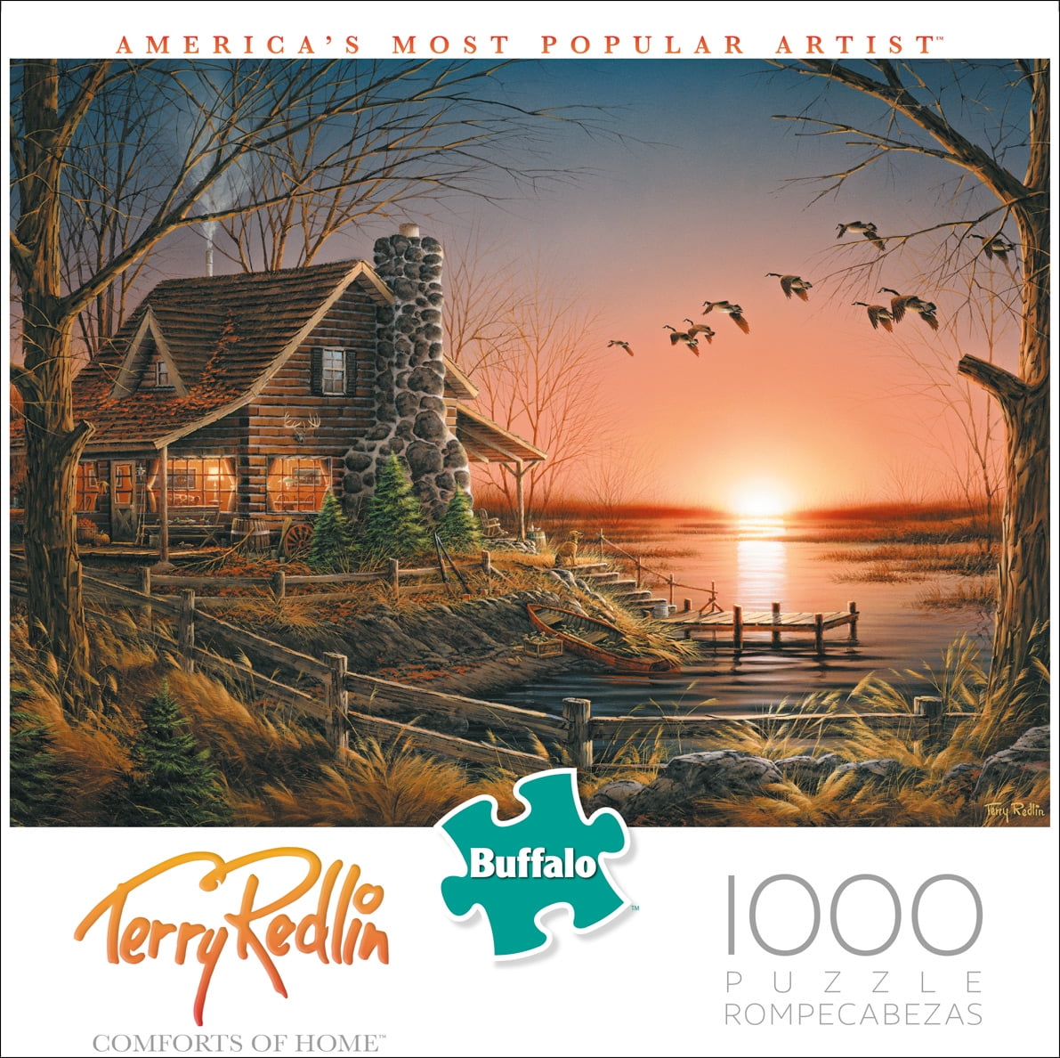 Buffalo Games 1000-Piece Terry Redlin Comforts of Home Interlocking ...