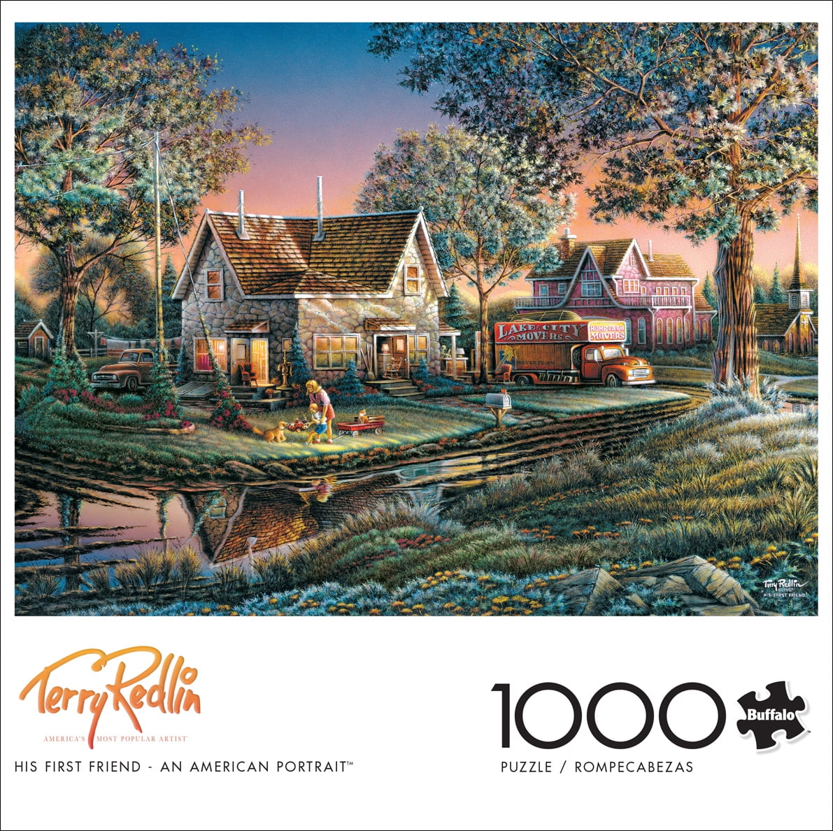 Buffalo Games 1000-Piece Terry Redlin His First Friend - An American ...