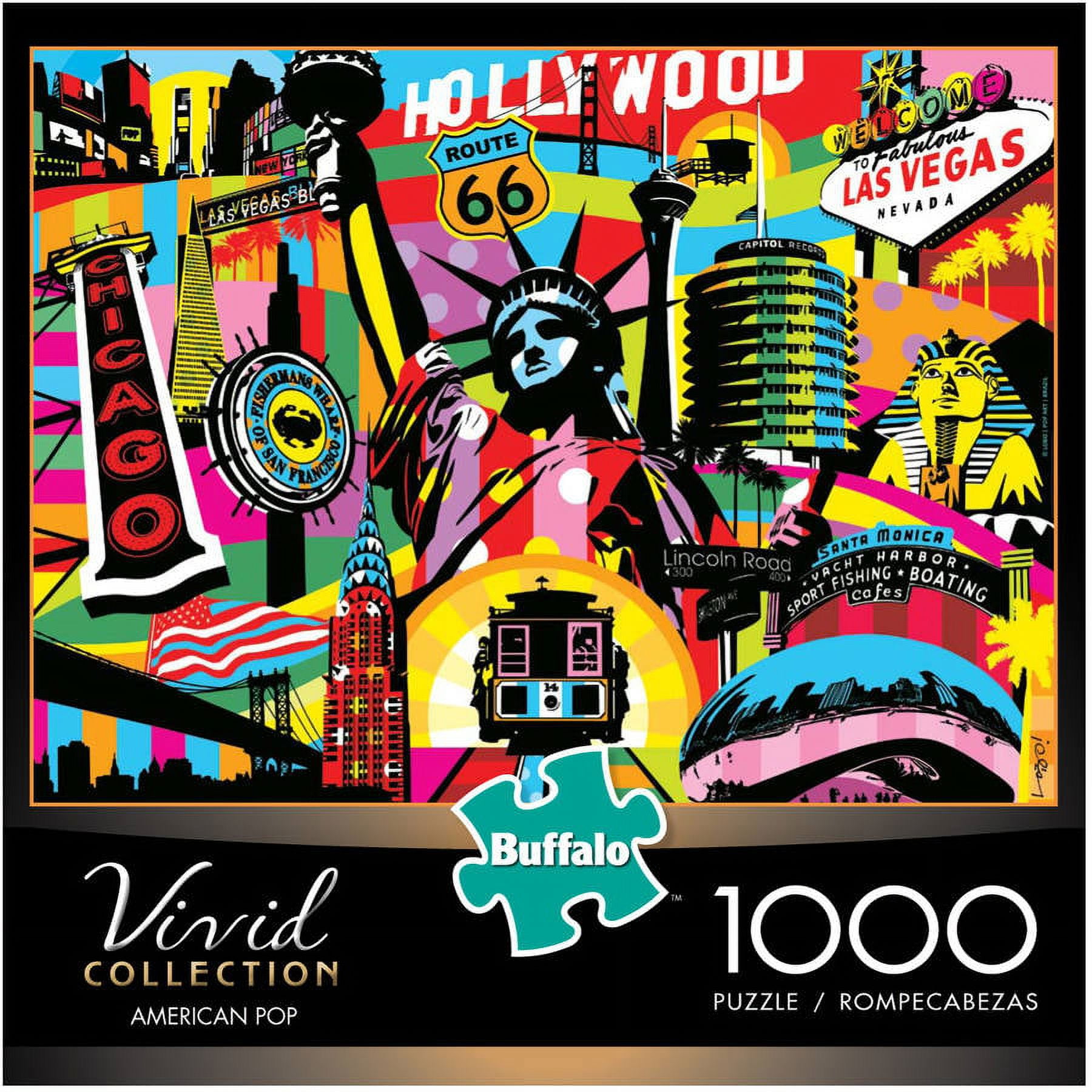 Buffalo Games 1000pc Vivid Puzzle Assortment - Walmart.com