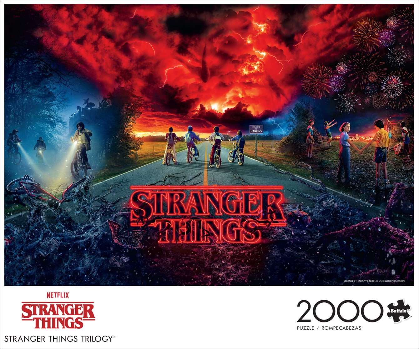Buffalo Games 2000-Piece Stranger Things Jigsaw Puzzle - Walmart.com