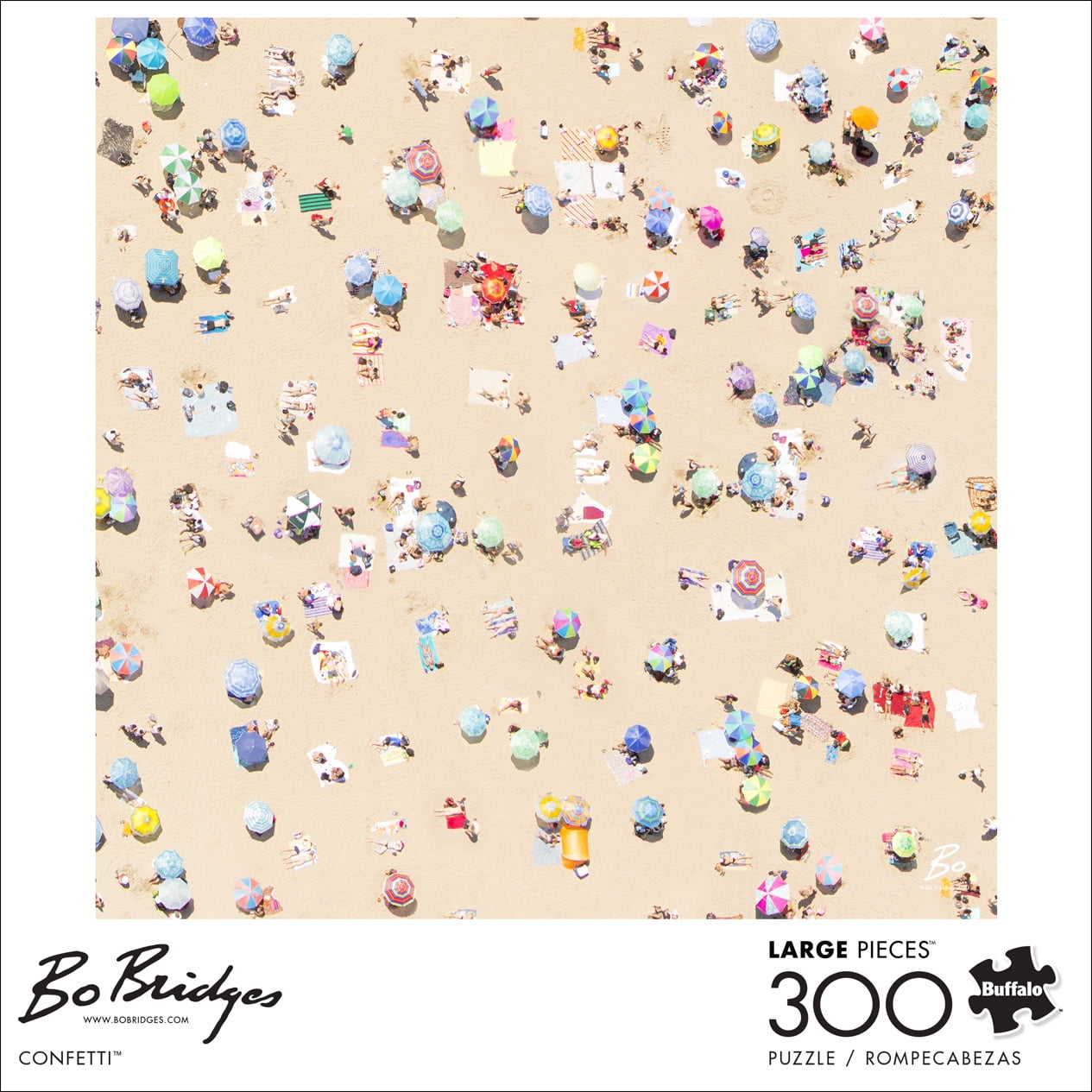 Buffalo Games 300-Piece Bo Bridges Confetti Interlocking Jigsaw Puzzle ...