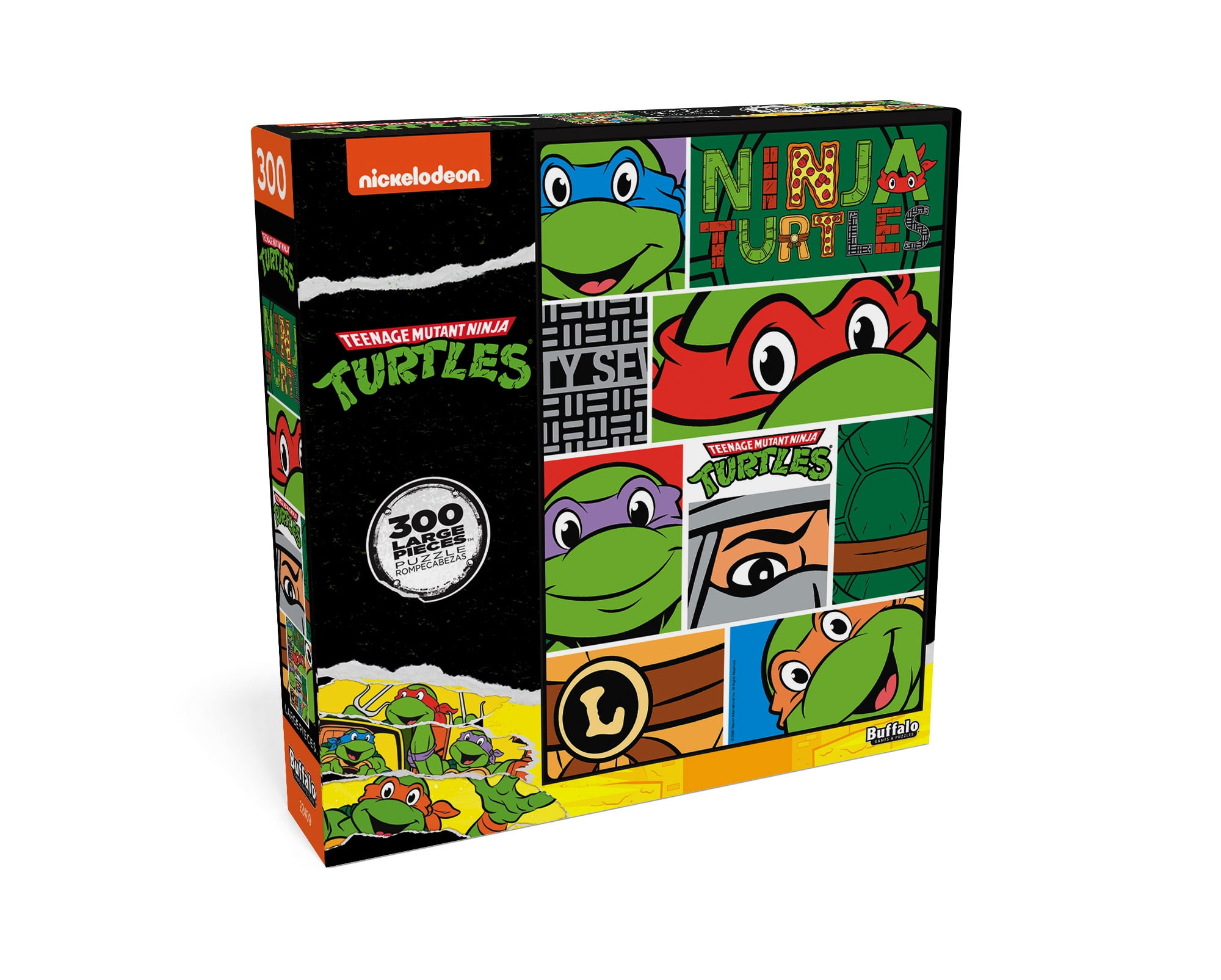 Buffalo Games 300-Piece Teenage Muntant Ninja Tutrles Closeups ...