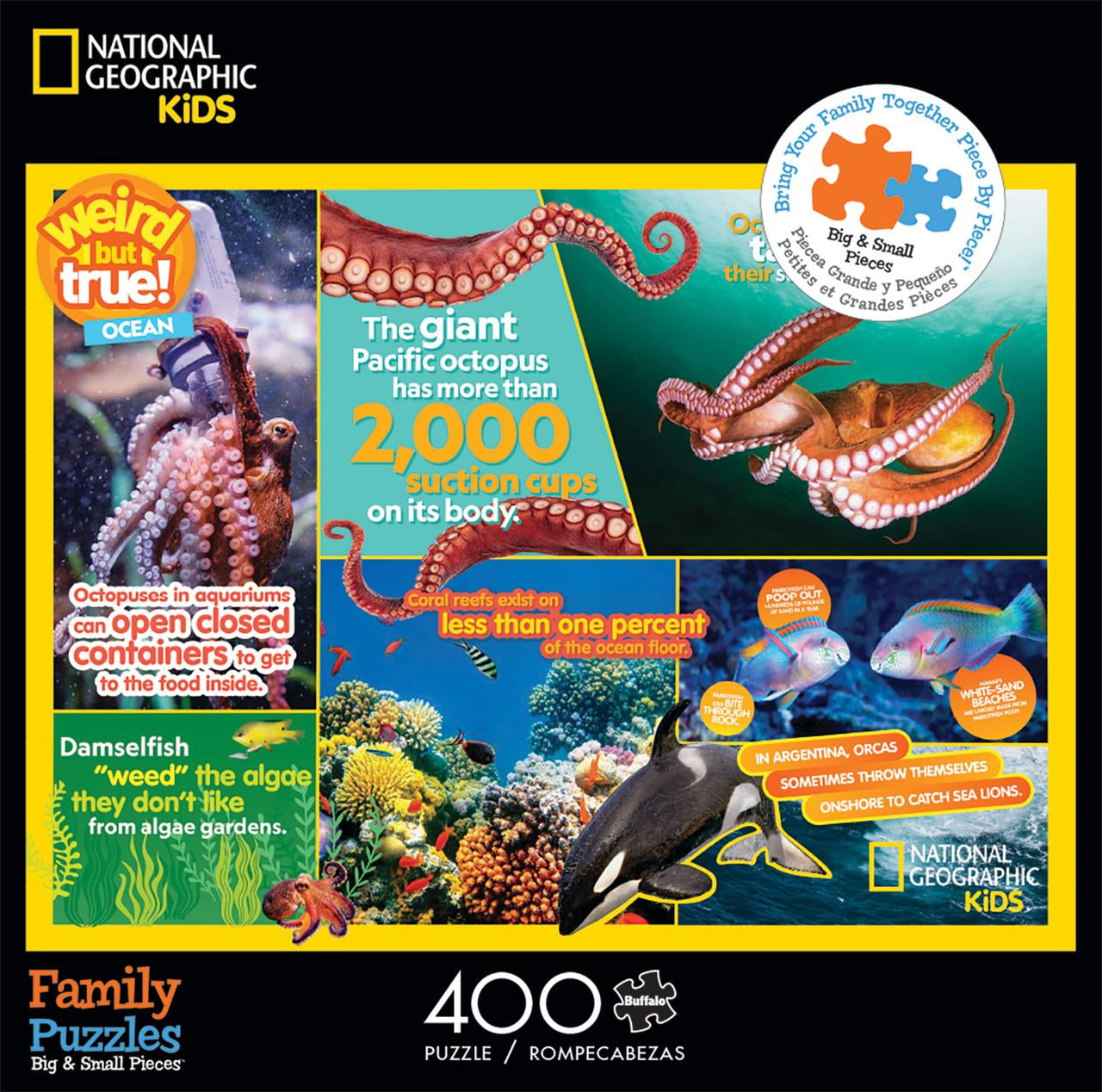 Buffalo Games 400-Piece Family Time National Geographic Weird But True ...