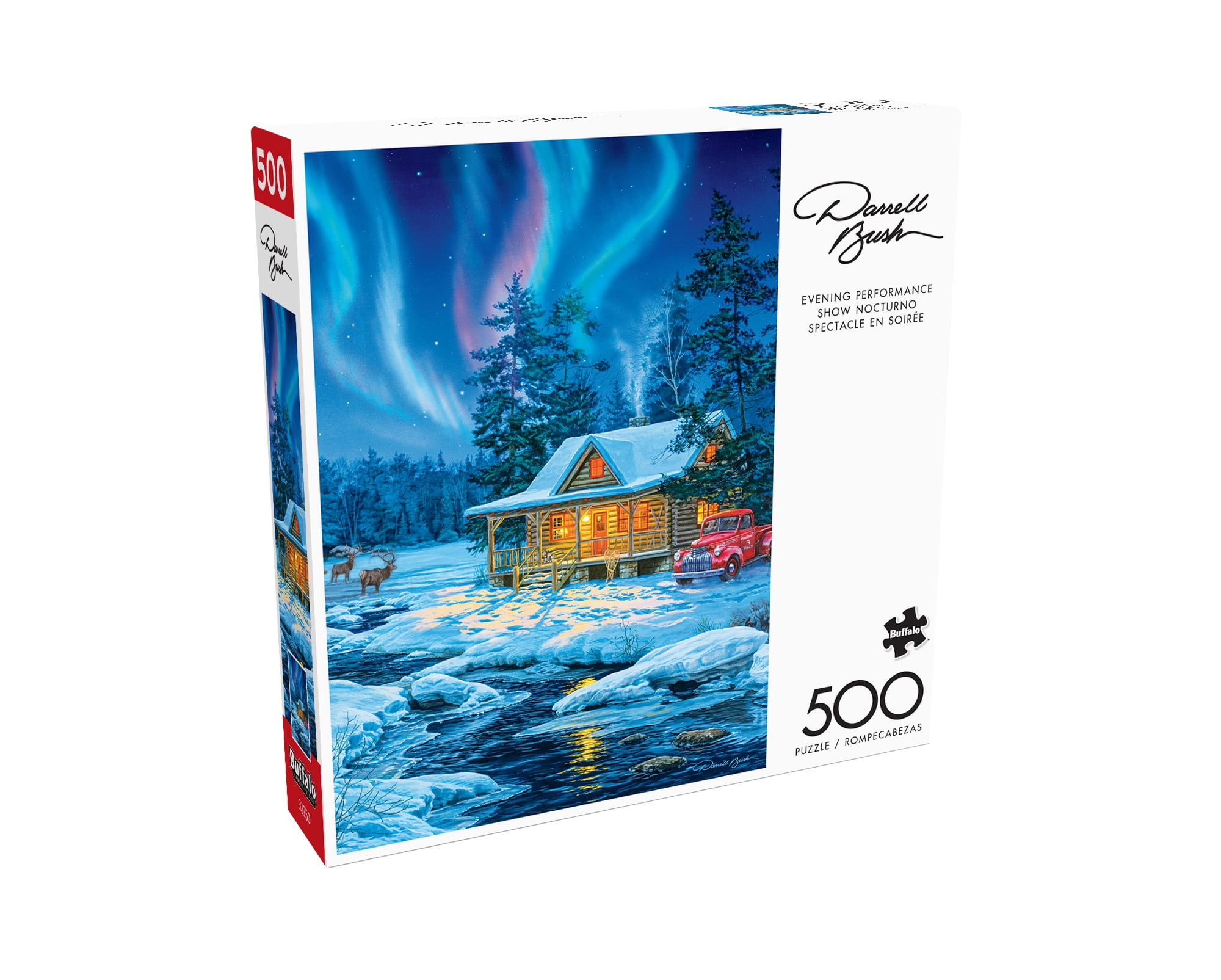 Buffalo Games 500-Piece Darrell Bush Evening Performance Adult ...
