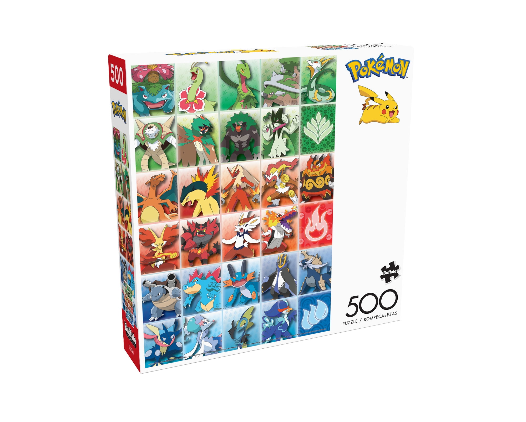Buffalo Games 500-Piece Pokemon Final Evolution Adult Interlocking ...