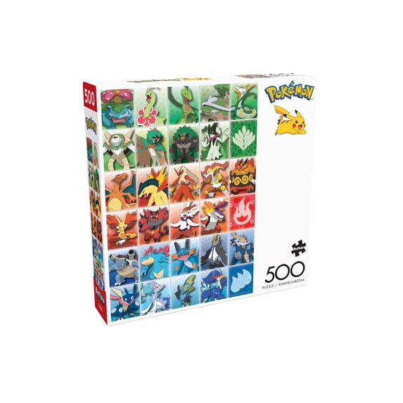Buffalo Games 500-Piece Pokemon Final Evolution Adult Interlocking ...