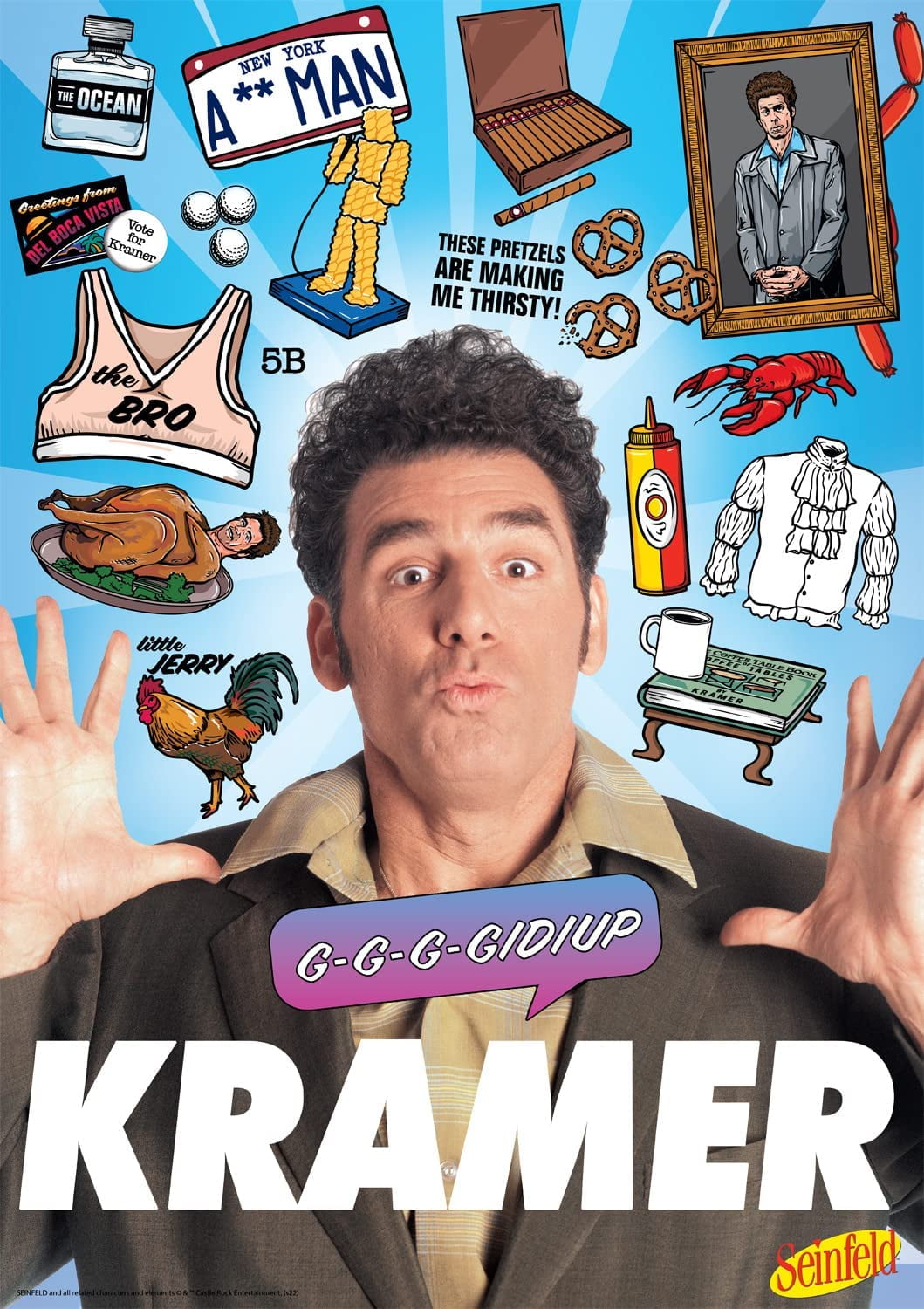 Buffalo Games 500-Piece Seinfeld Kramer Jigsaw Puzzle - Walmart.com