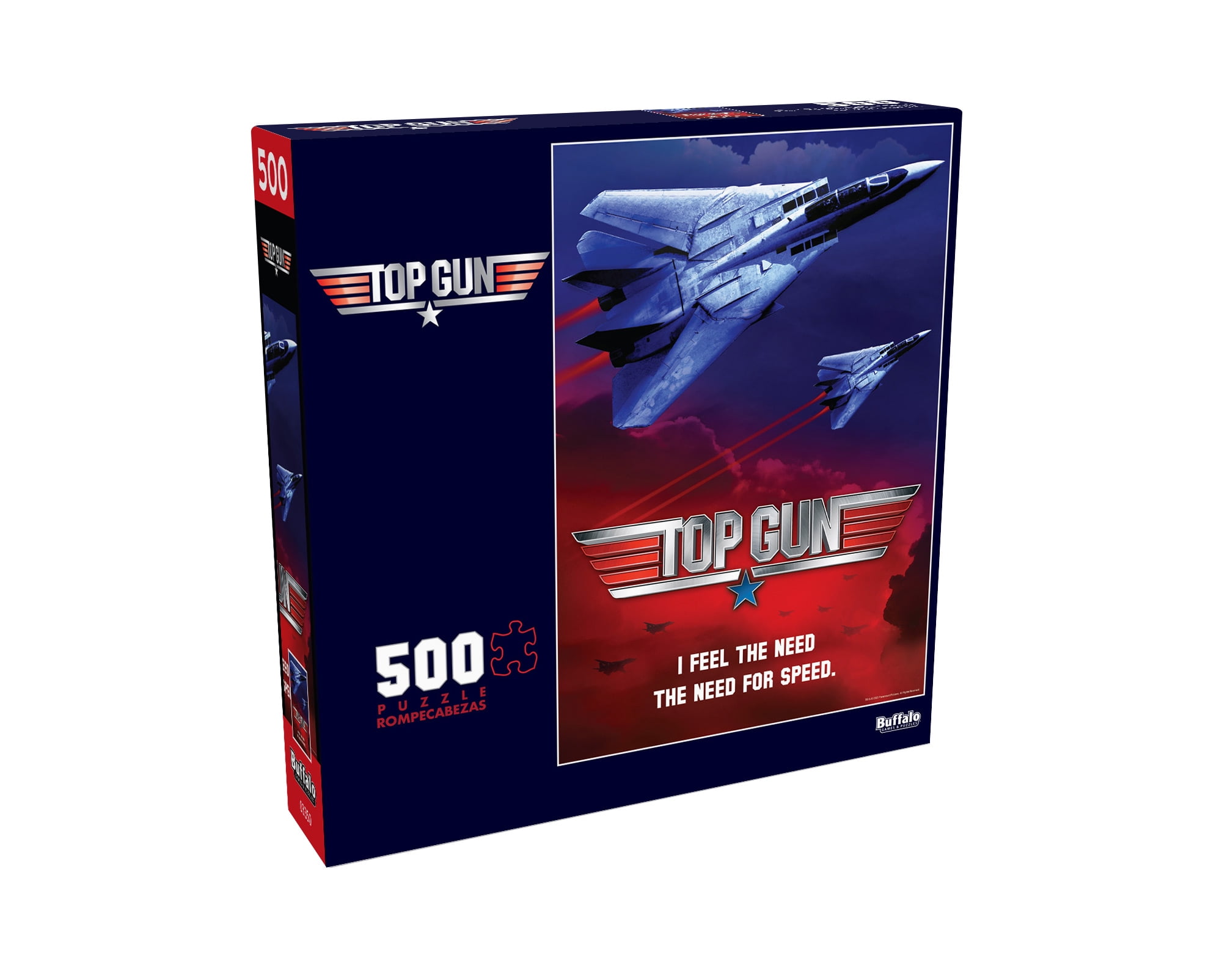 Buffalo Games 500-Piece Top Gun Interlocking Jigsaw Puzzle - Walmart.com
