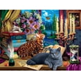 Buffalo Games CATS Series - Cats and Candelabra 750 Pieces Jigsaw ...