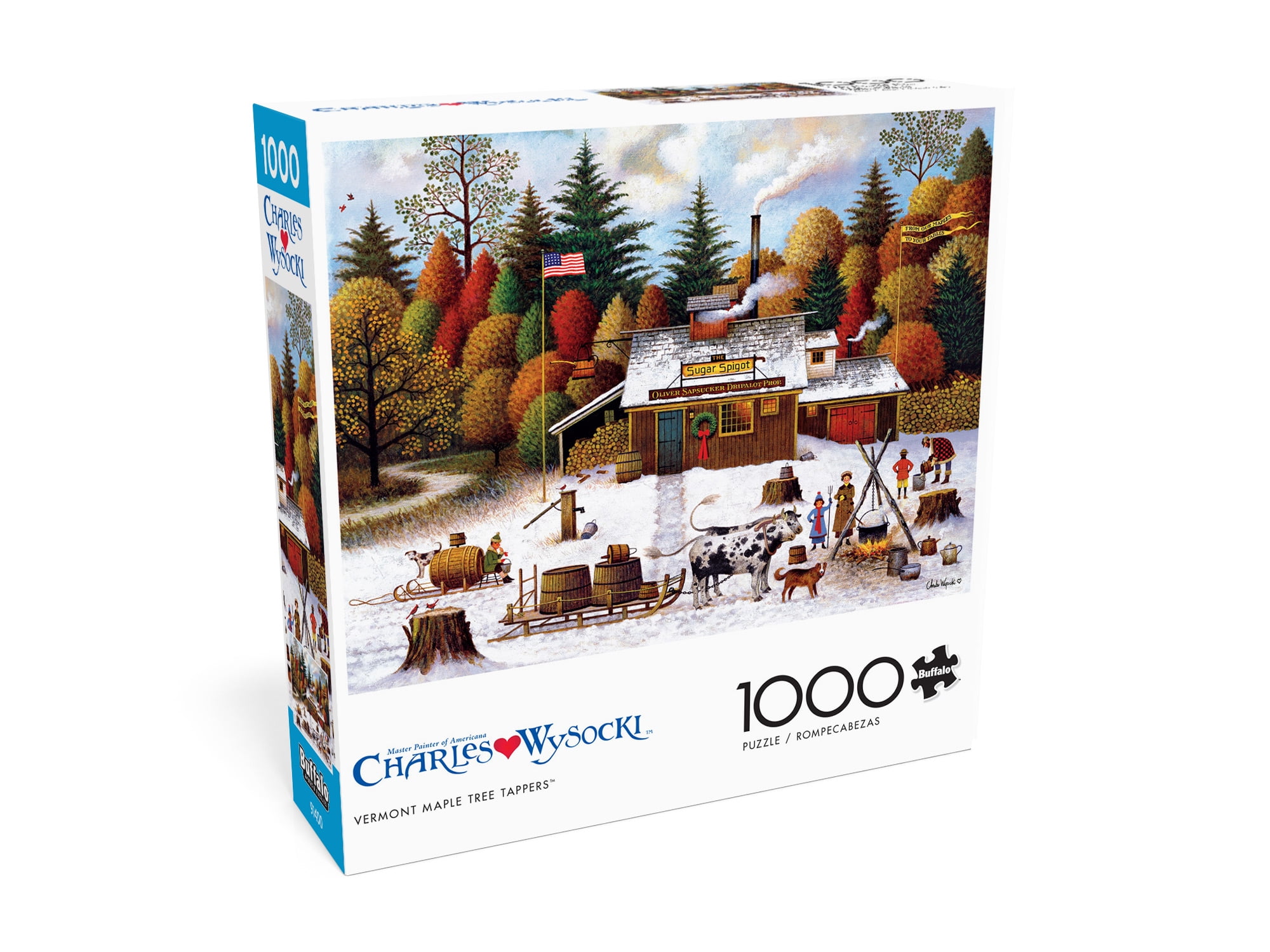 Buffalo Games Vermont Maple Tree Tappers 1000-Piece Interlocking Jigsaw ...