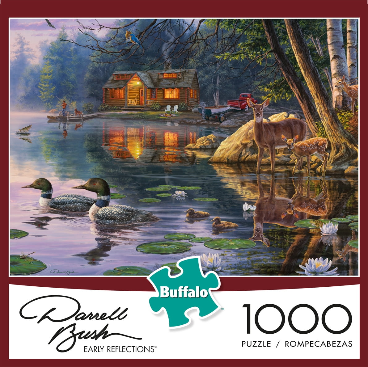 Buffalo Games Darrell Bush Reflections 1000 Pieces Jigsaw Puzzle ...