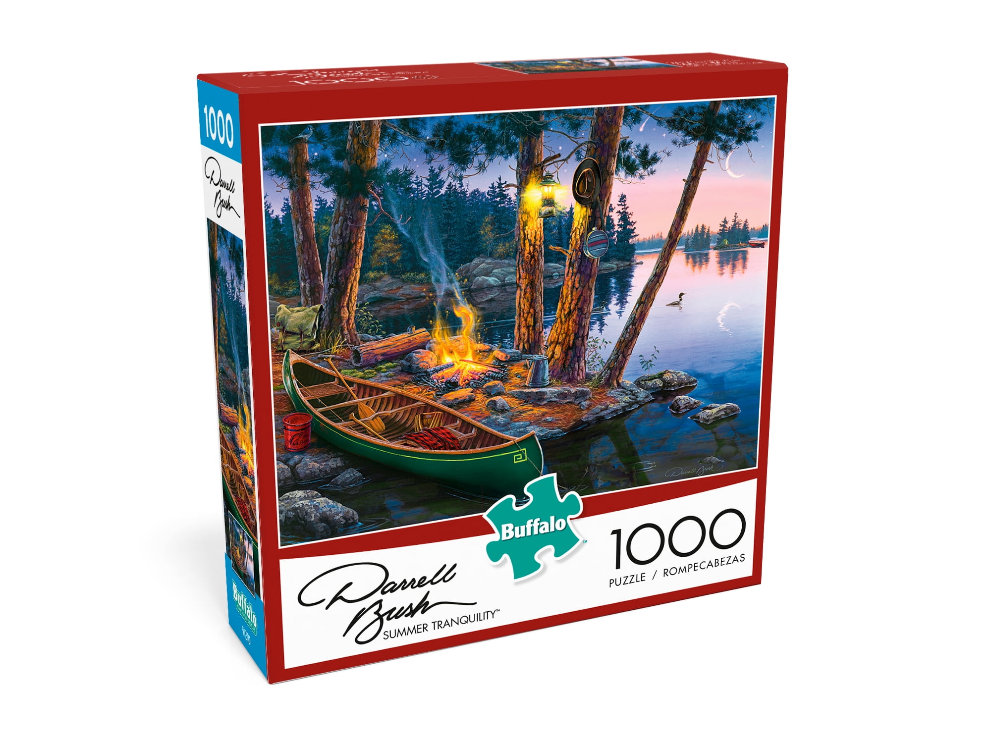 Buffalo Games - Darrell Bush - Summer Tranquility - 1000 Piece Jigsaw ...