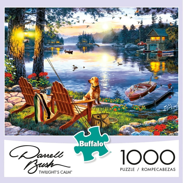 Buffalo Games - Darrell Bush - Twillight's Calm - 1000 Piece Jigsaw ...