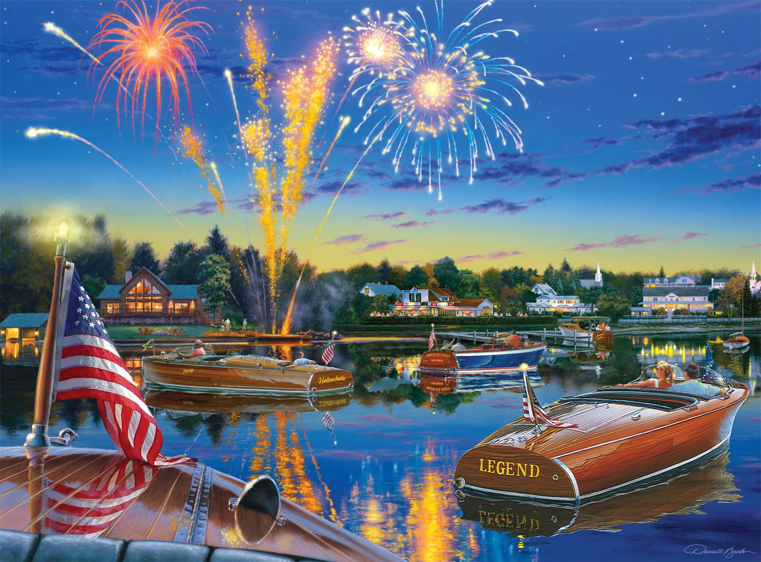 Buffalo Games - Darrell EC36 Bush - Grand Finale - 1000 Piece Jigsaw ...