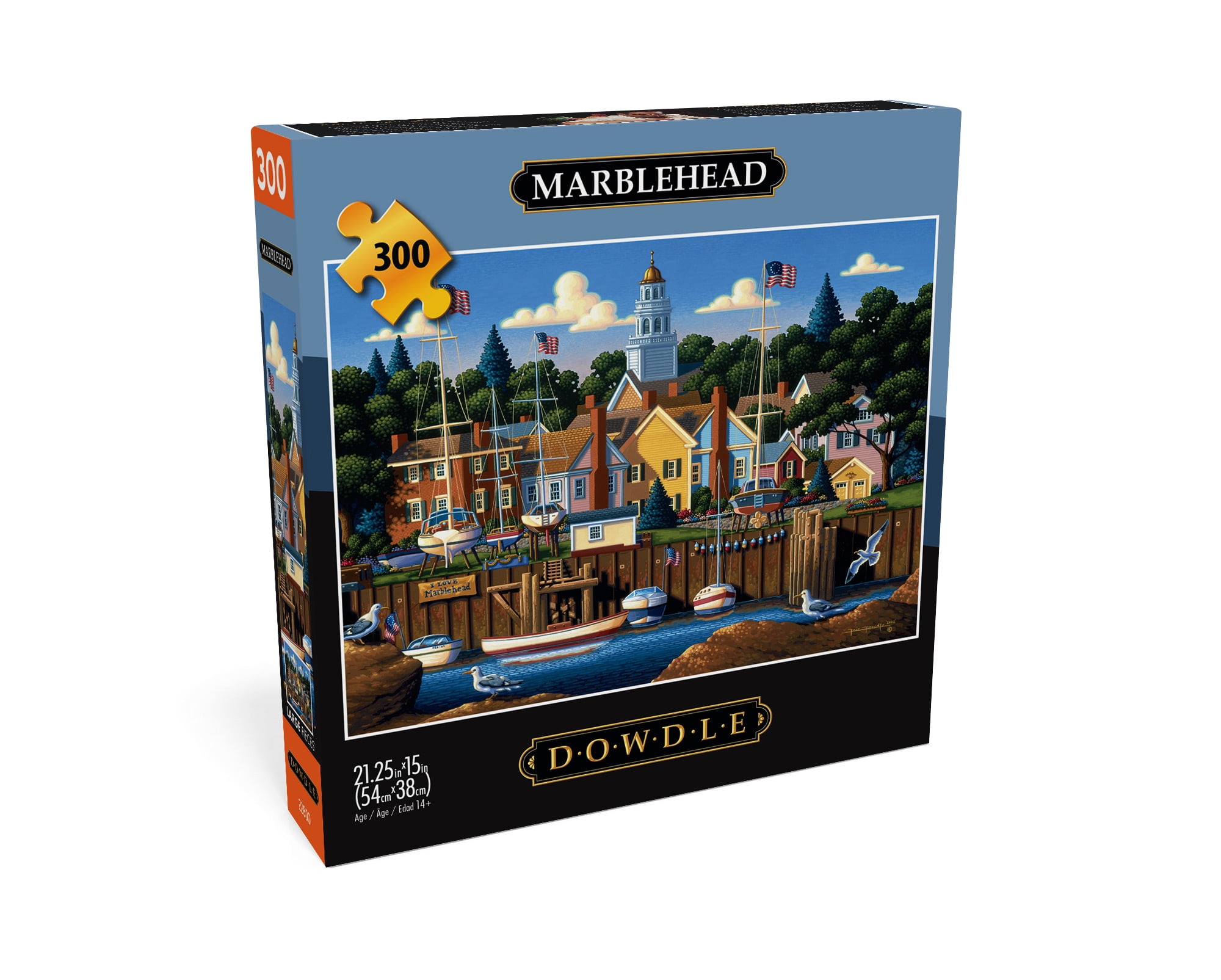 Buffalo Games Eric Dowdle Marblehead 300-Piece Jigsaw Puzzle - Walmart.com