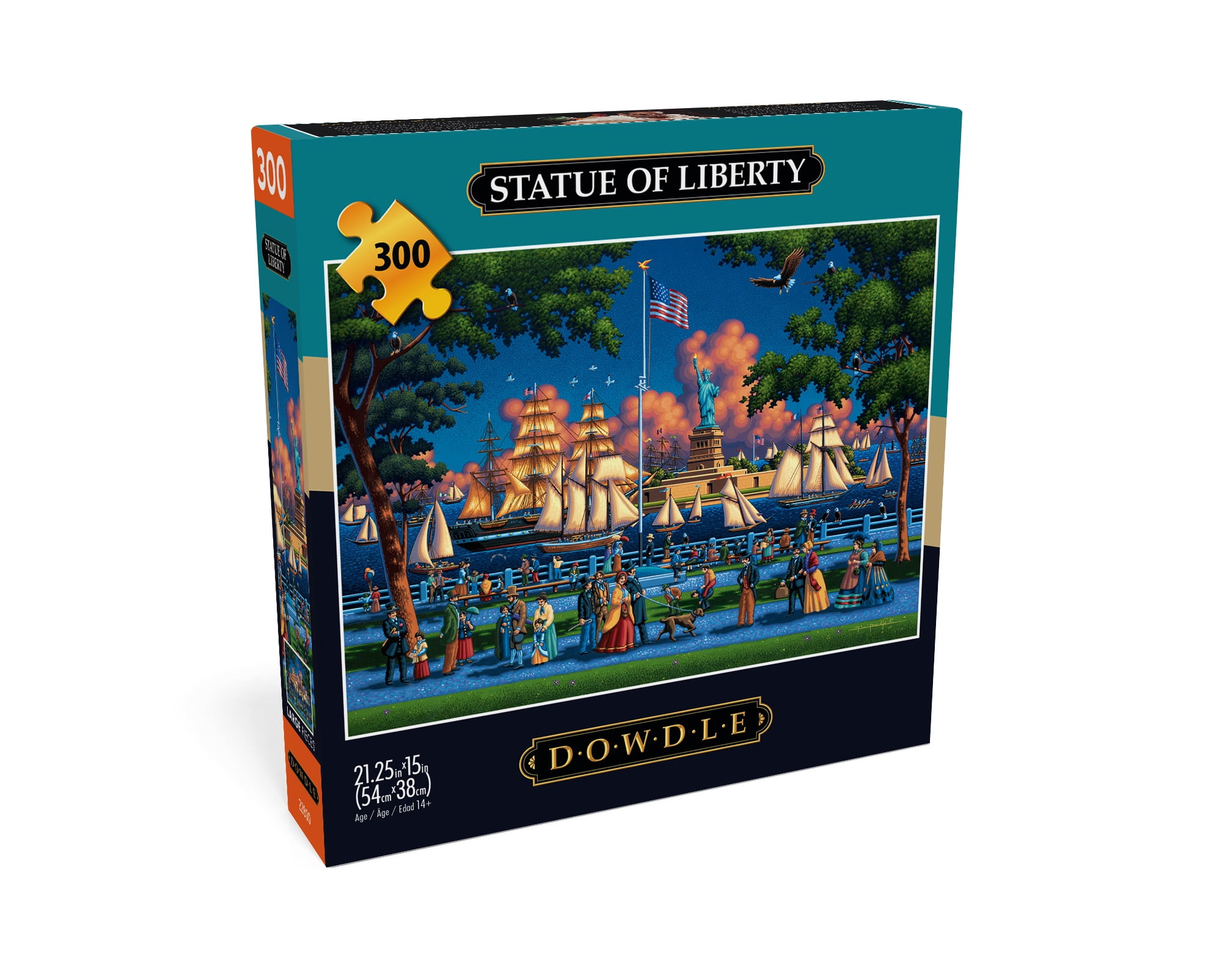 Buffalo Games Eric Dowdle Statue of Liberty 300-Piece 21.25" x 15 ...