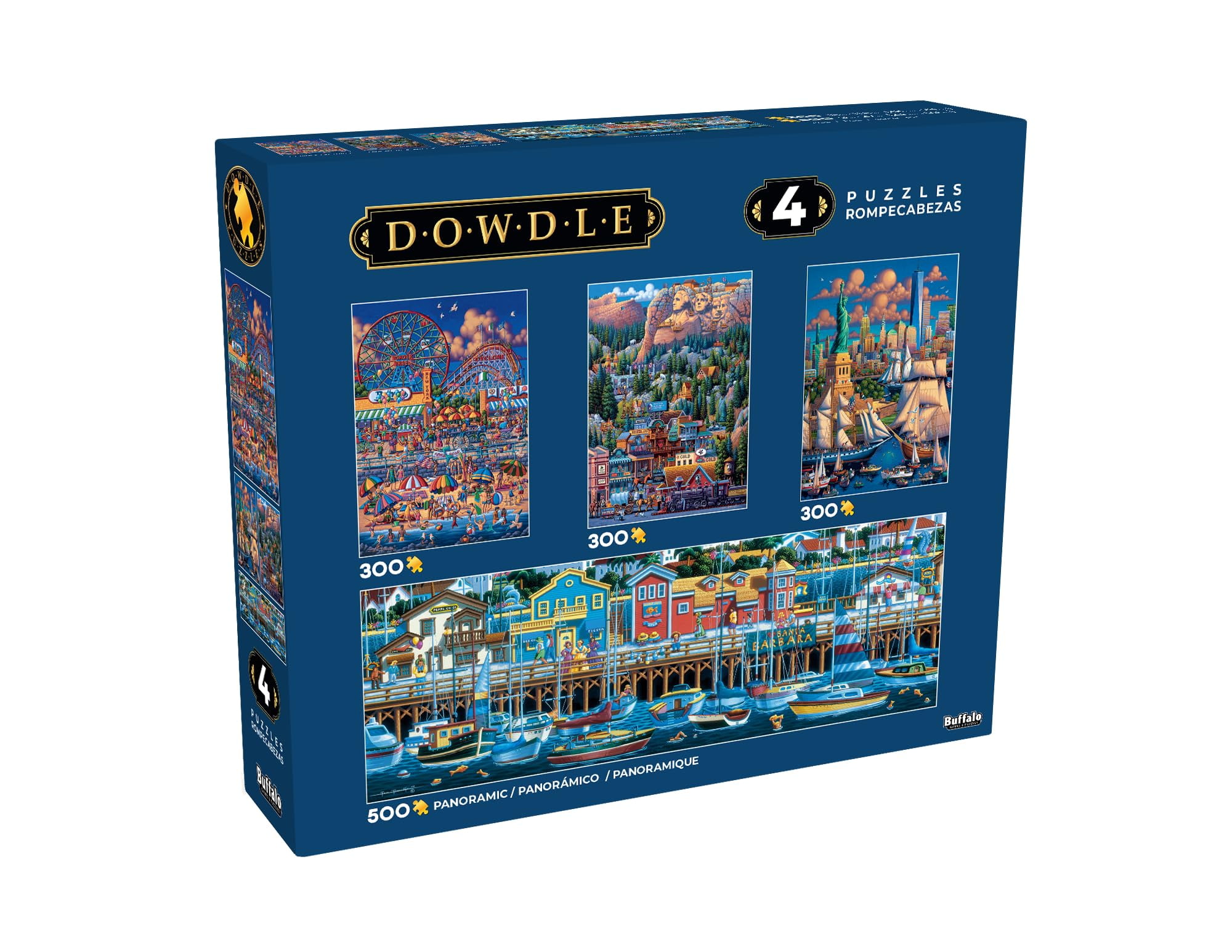 Buffalo Games - Eric STF9 Dowdle - 4 X 1 Multipack - Dowdle 4 in 1 ...