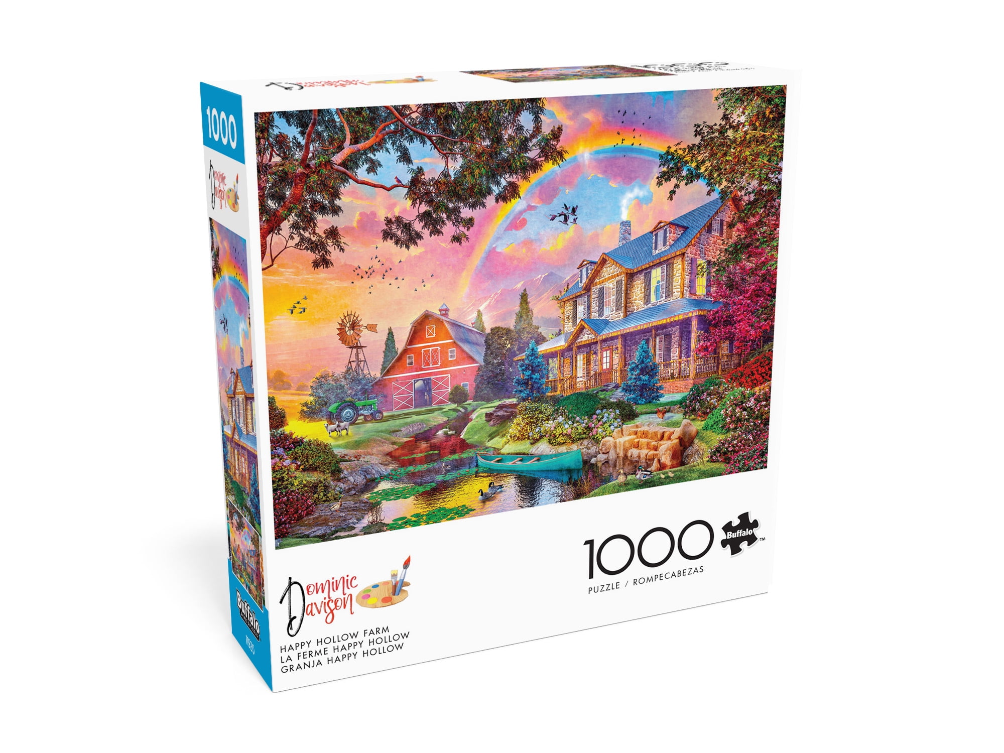 Buffalo Games Happy Hollow Farm 1000-Piece 26.75 x 19.75-Inch ...