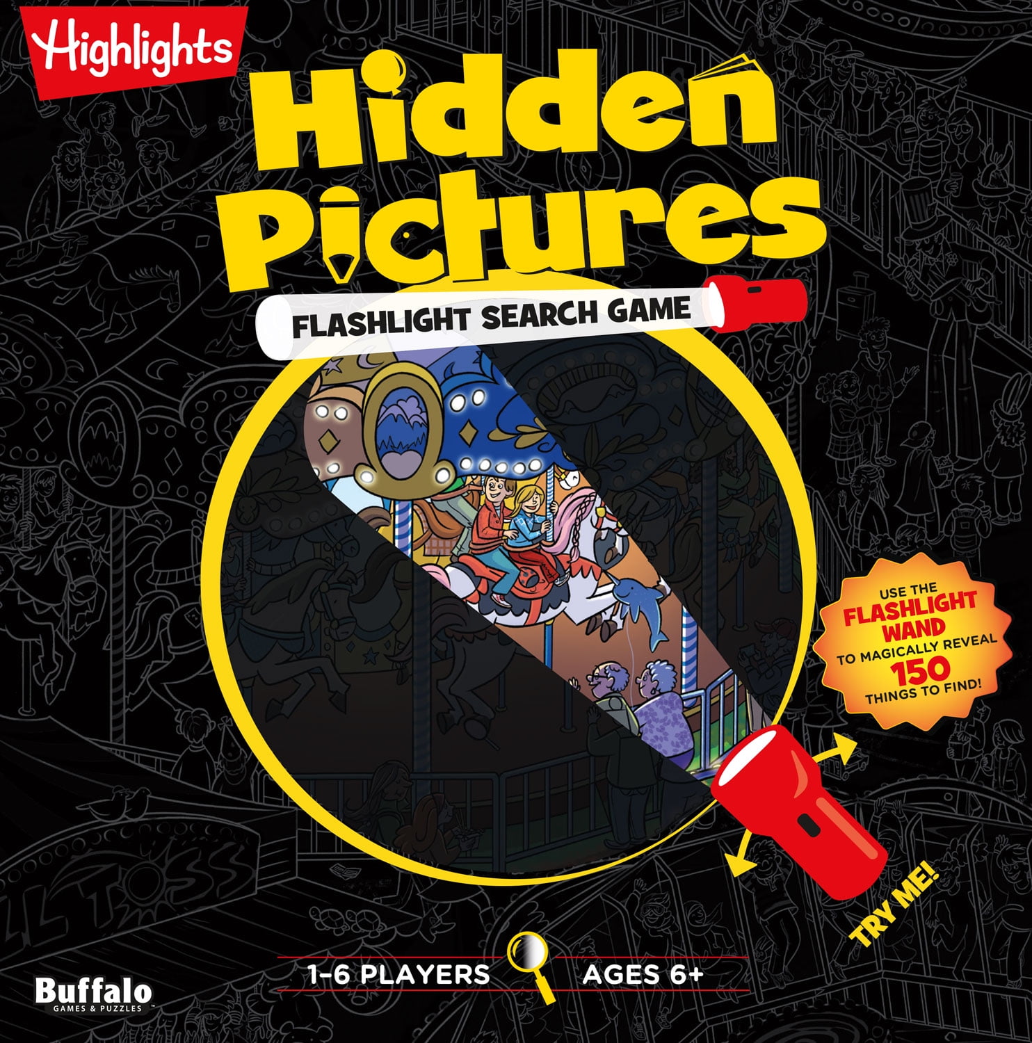 Buffalo Games Highlights Hidden Pictures Board Game - Walmart.com
