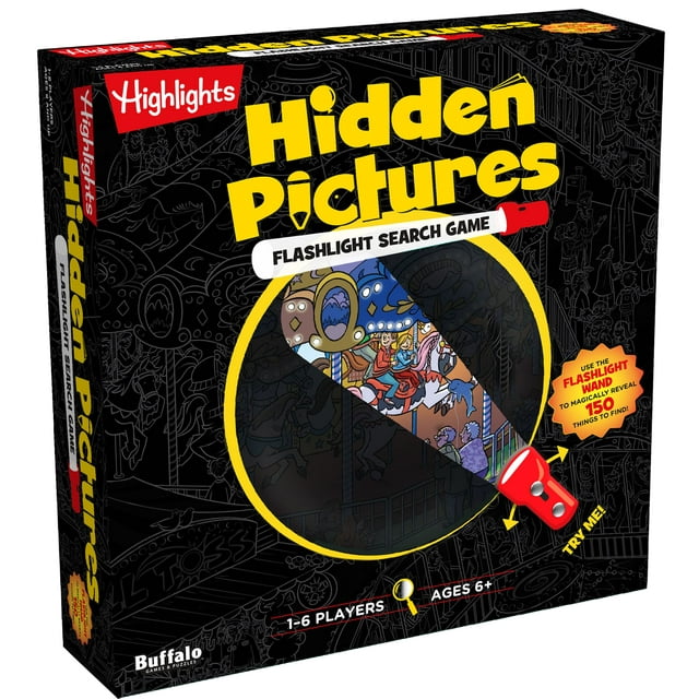 Buffalo Games - Highlights : Hidden Pictures Game, 6+ years C43 ...