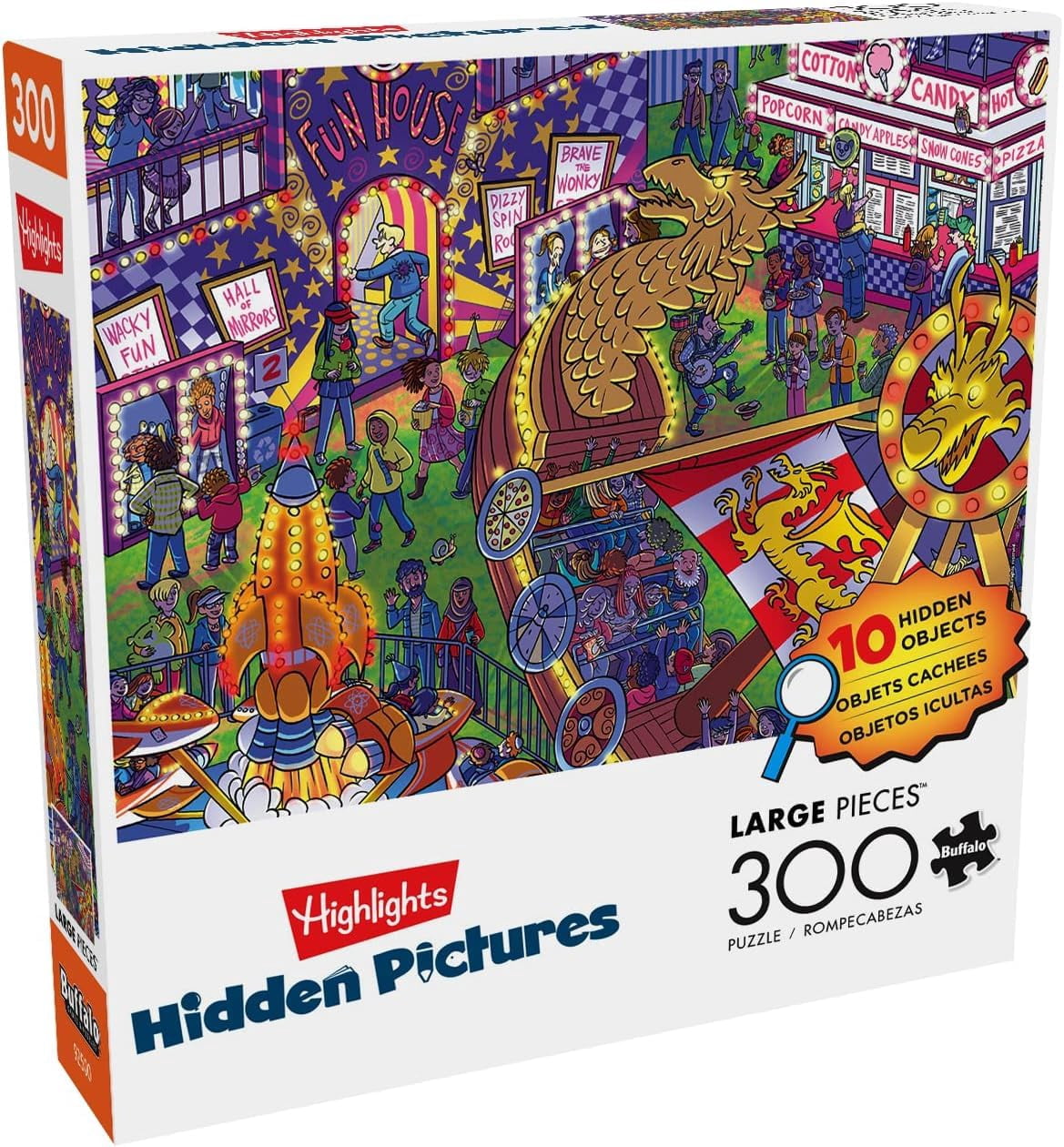 Buffalo Games - Highlights KEF16 - Highlights Hidden Pictures - Large ...
