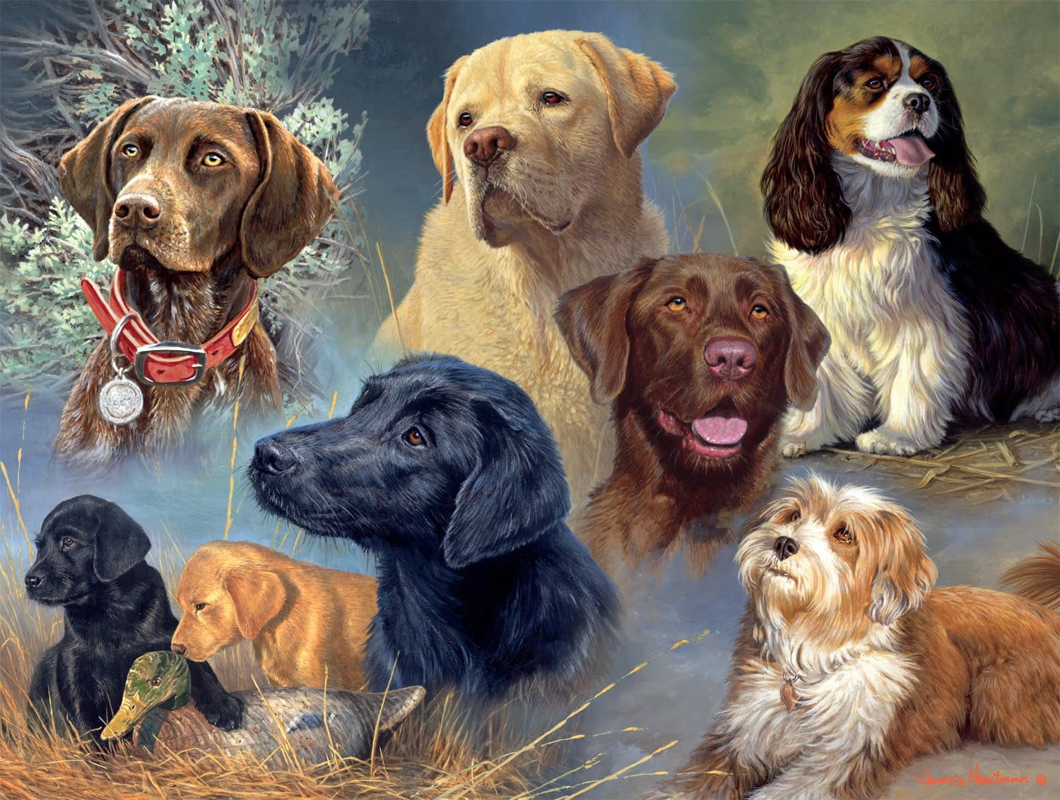 Buffalo Games - James MMF7 Hautman - Treasured Friends - 750 Piece ...