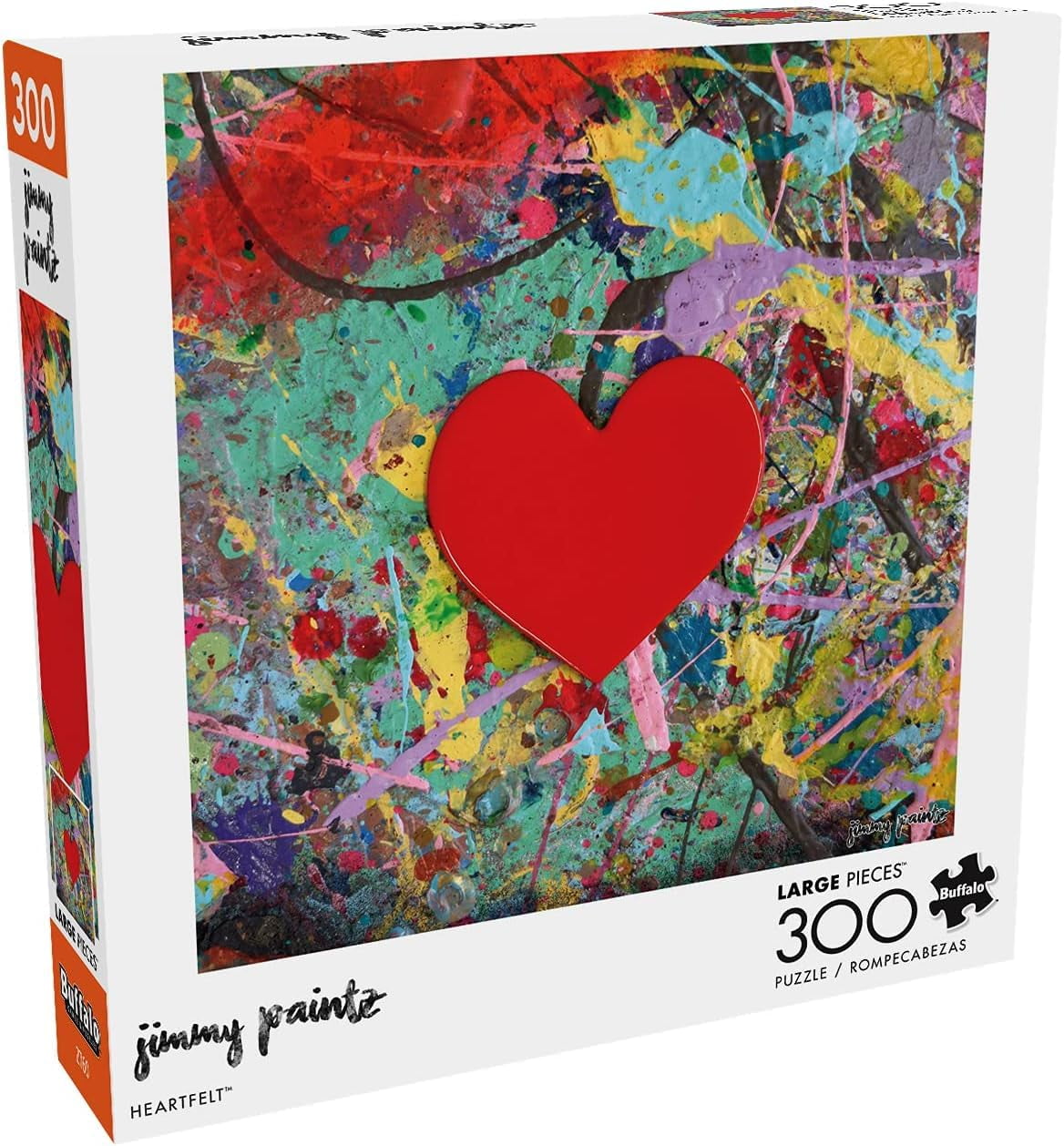 Buffalo Games - Jimmy SSF20 Paintz - Heartfelt - 300 Piece Jigsaw ...