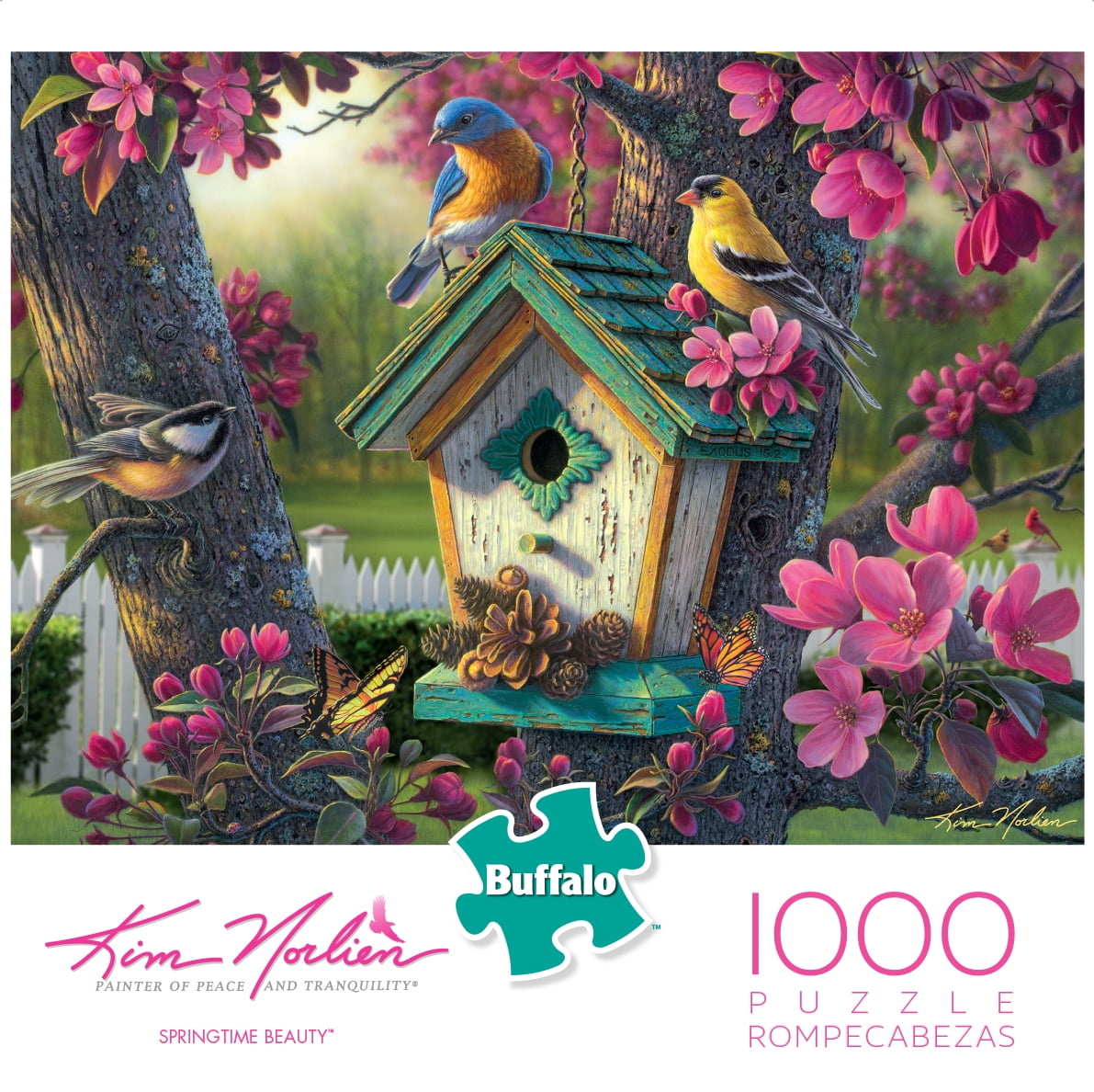 Buffalo Games - Kim Norlien - Springtime Beauty - 1000 Piece Jigsaw ...