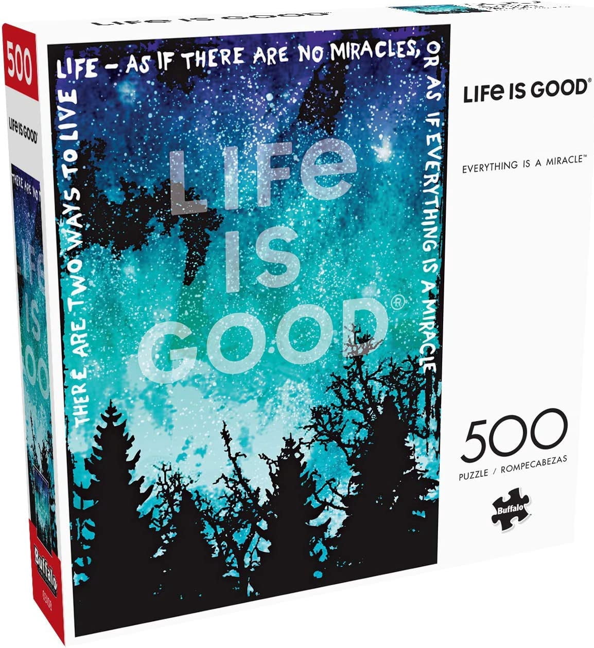 Buffalo Games Life Is Good Everything Is a Miracle 500-Piece ...
