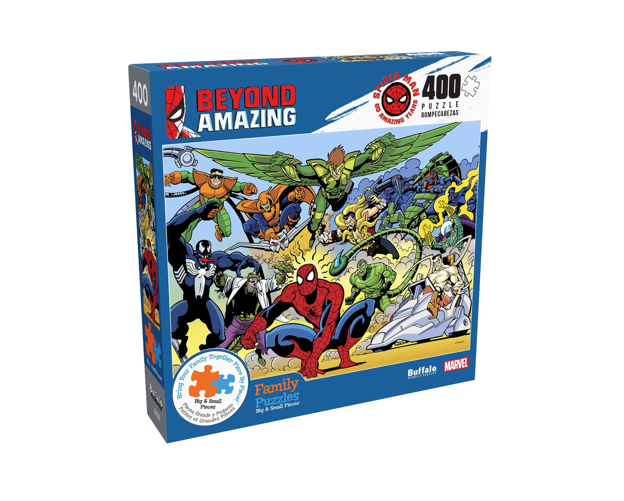 Buffalo Games - Marvel - Spider-Sense BSL1 - 400 Piece Jigsaw Puzzle ...